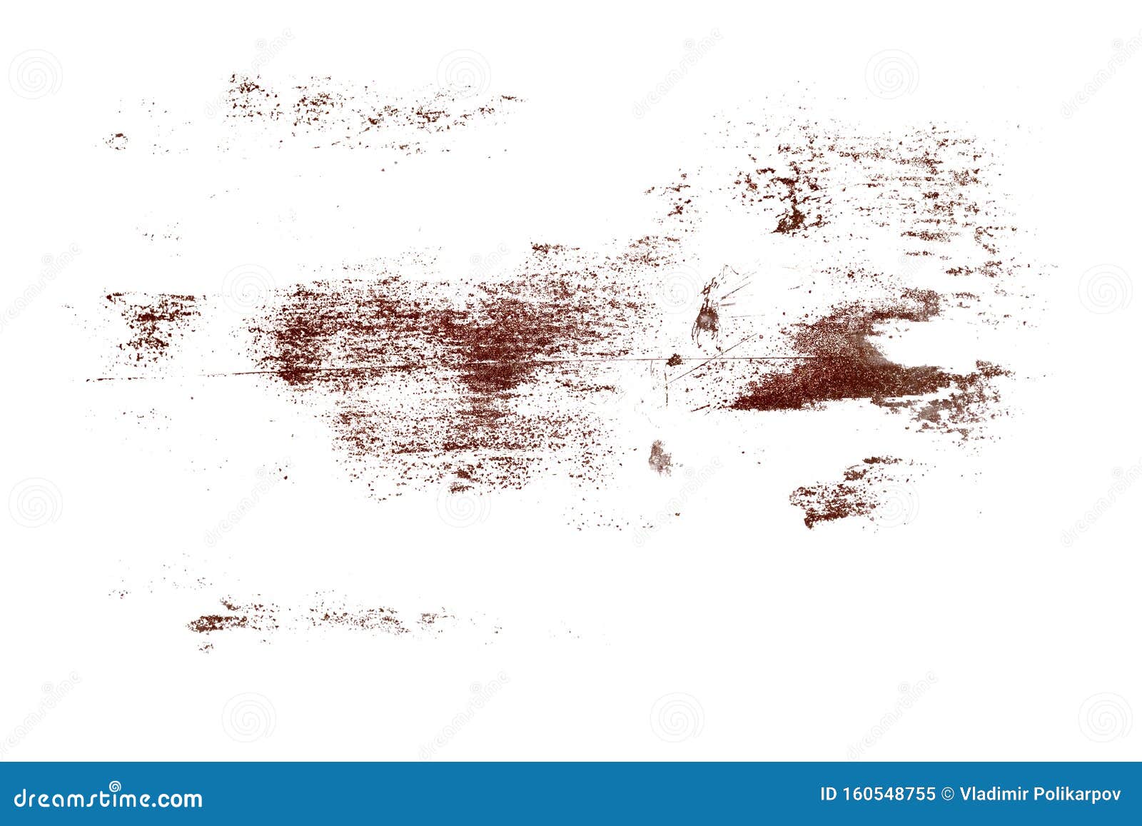 Pieces of Rust on a White Background Stock Image - Image of curly ...