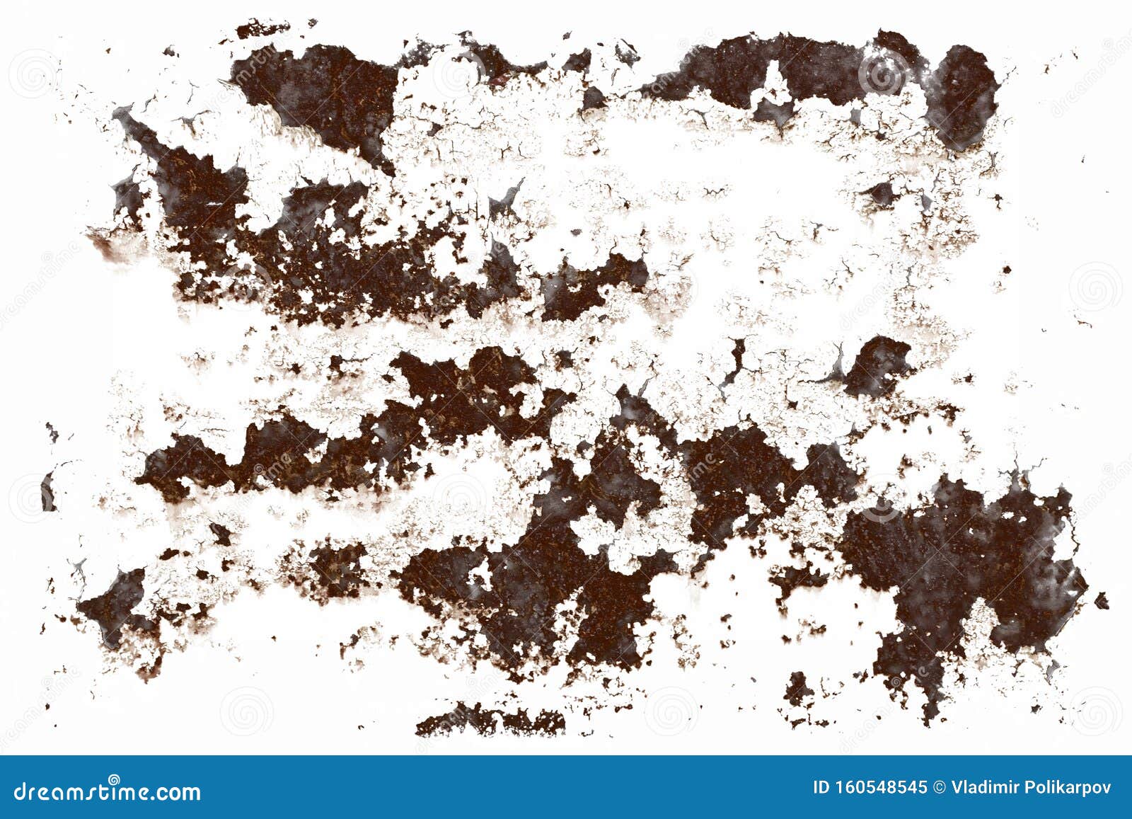 Pieces of Rust on a White Background Stock Image - Image of bodies ...