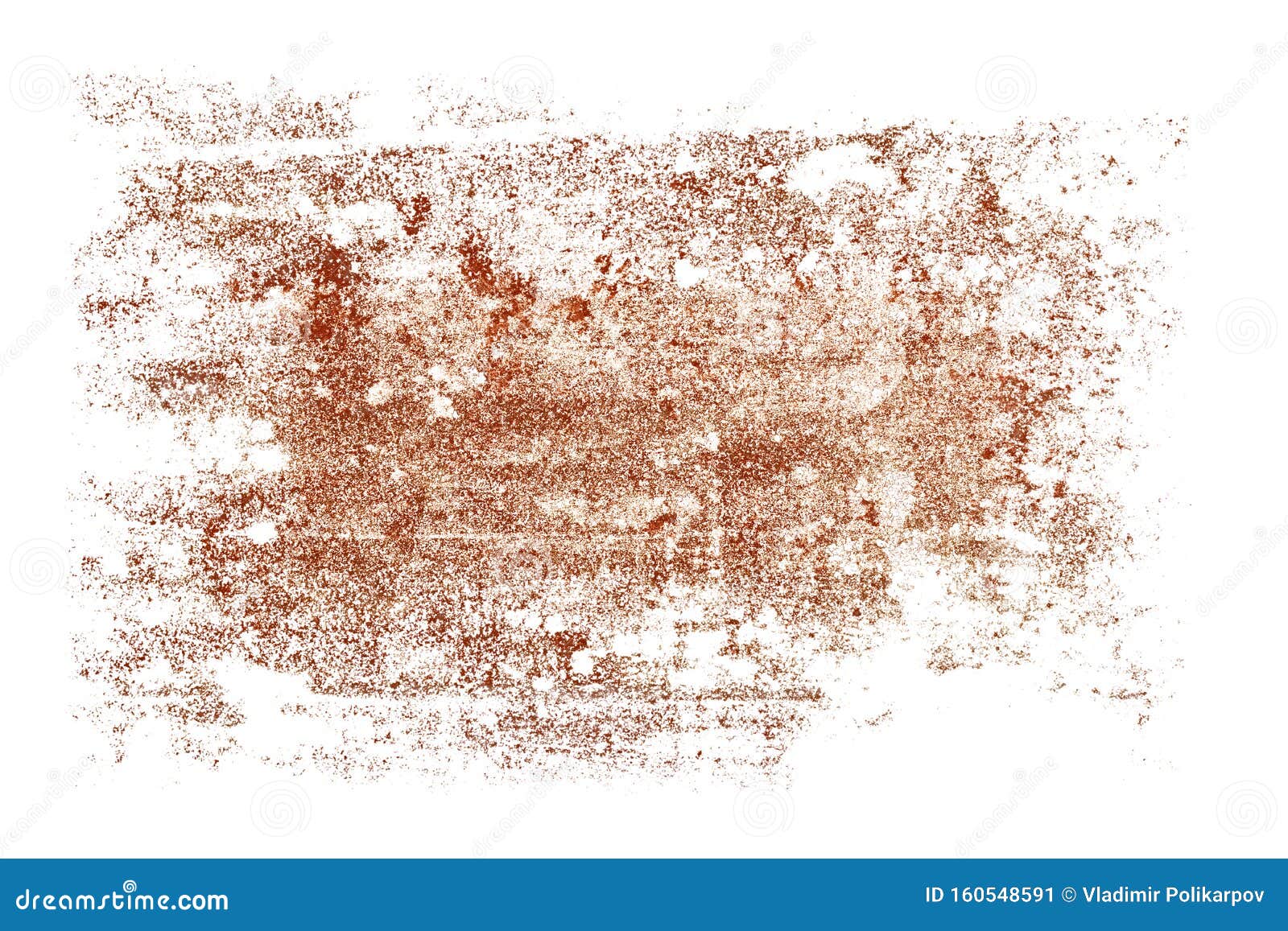 Pieces of Rust on a White Background Stock Image - Image of curly ...