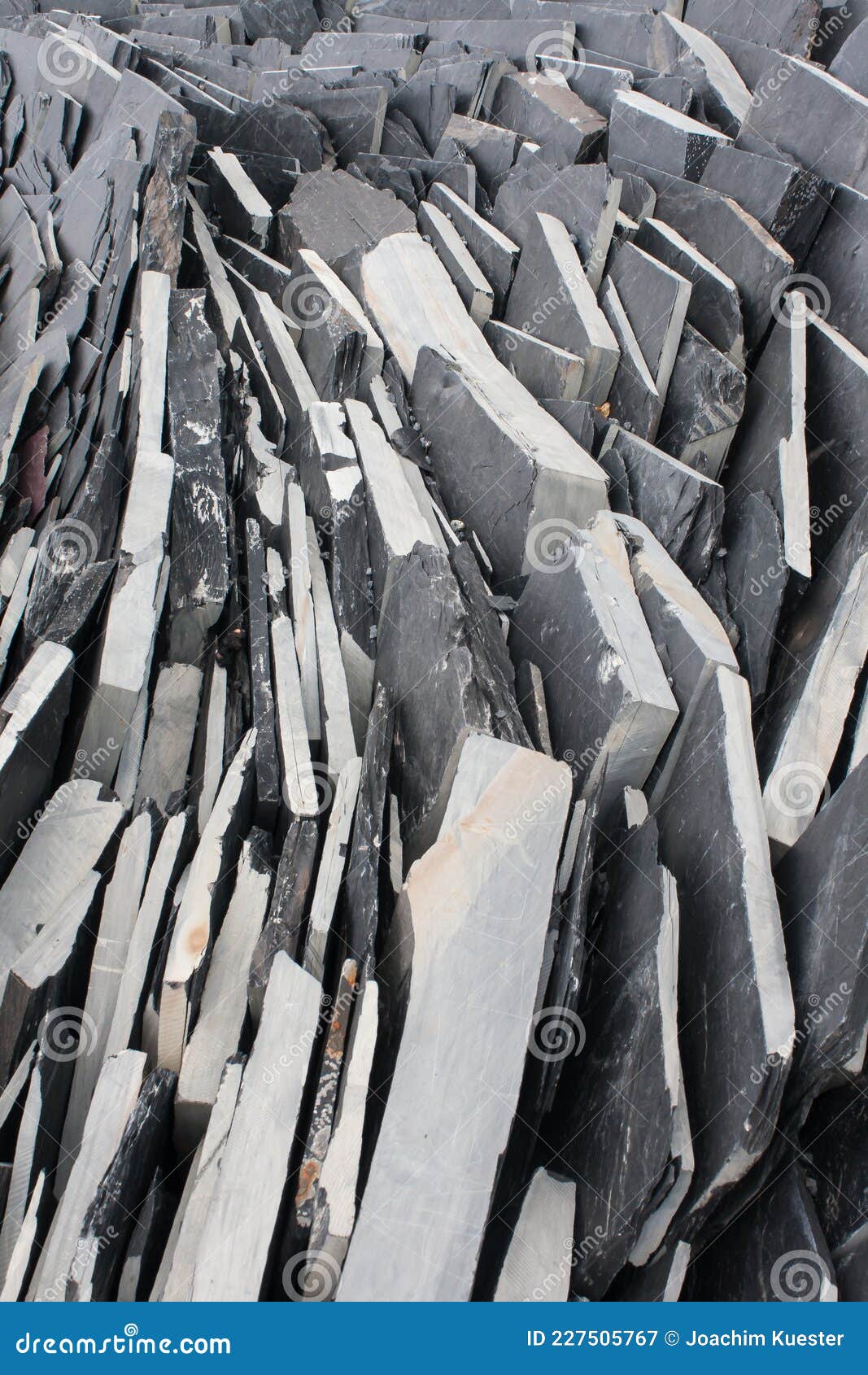 Pieces of Slates Lying upon Another Stock Image - Image of slates ...
