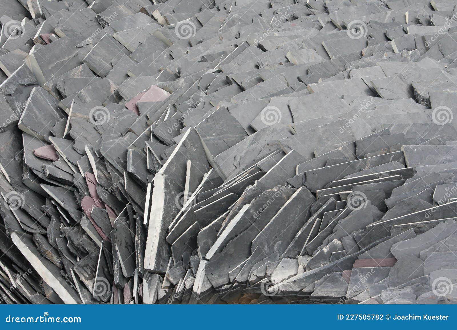 Pieces of Slates Lying upon Another Stock Photo - Image of stone ...