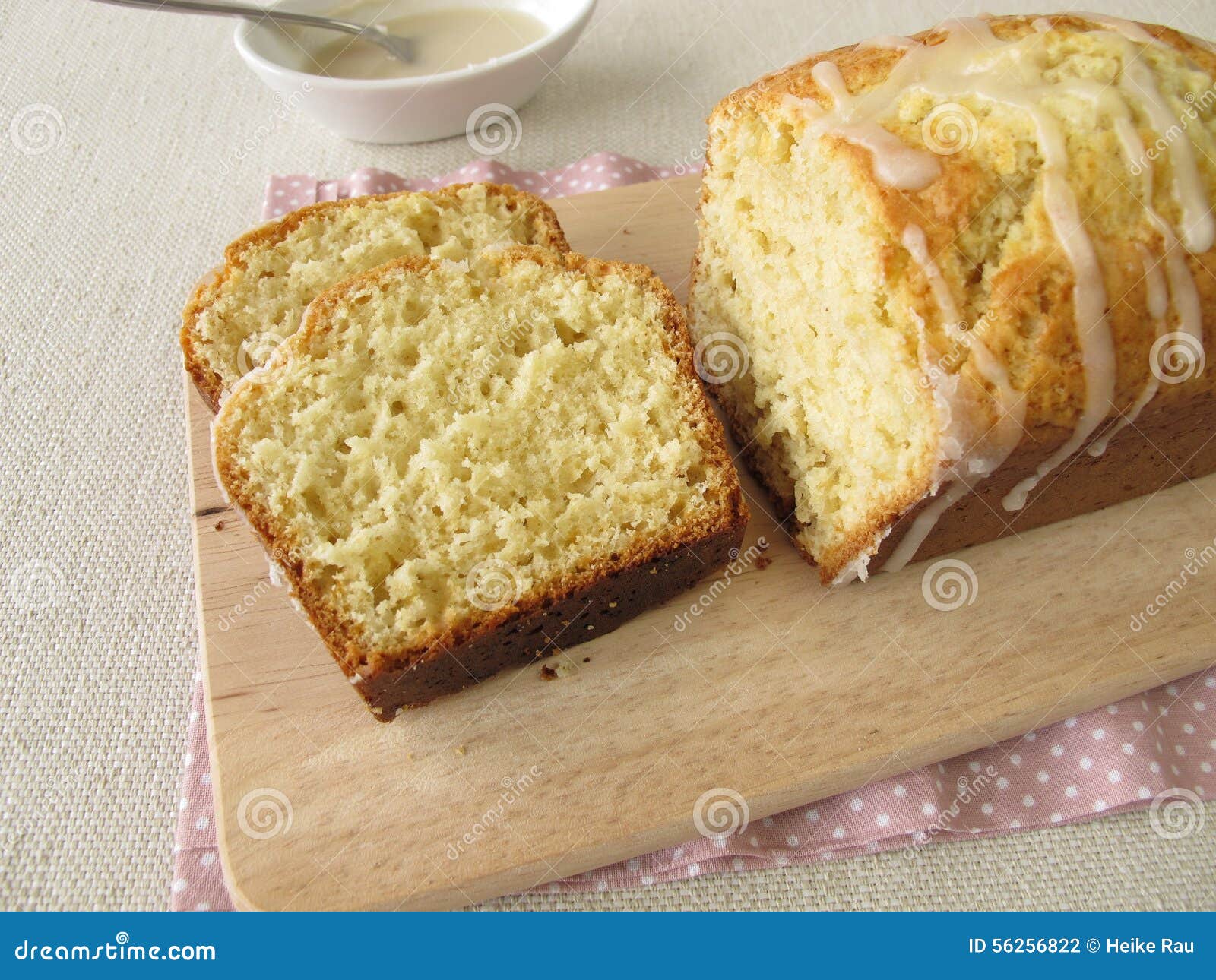 Pieces of sponge cake stock photo. Image of homemade - 56256822