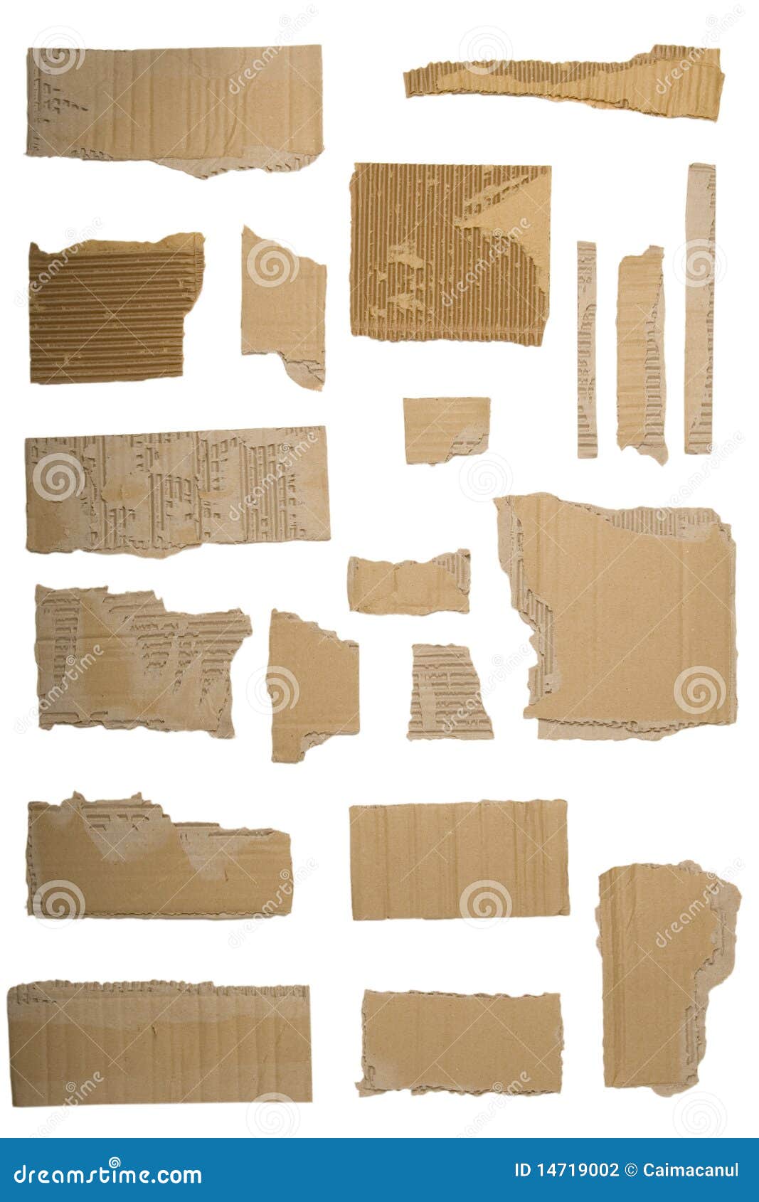 Brown Corrugated Cardboard Texture Background With Motor Oil Stain ...