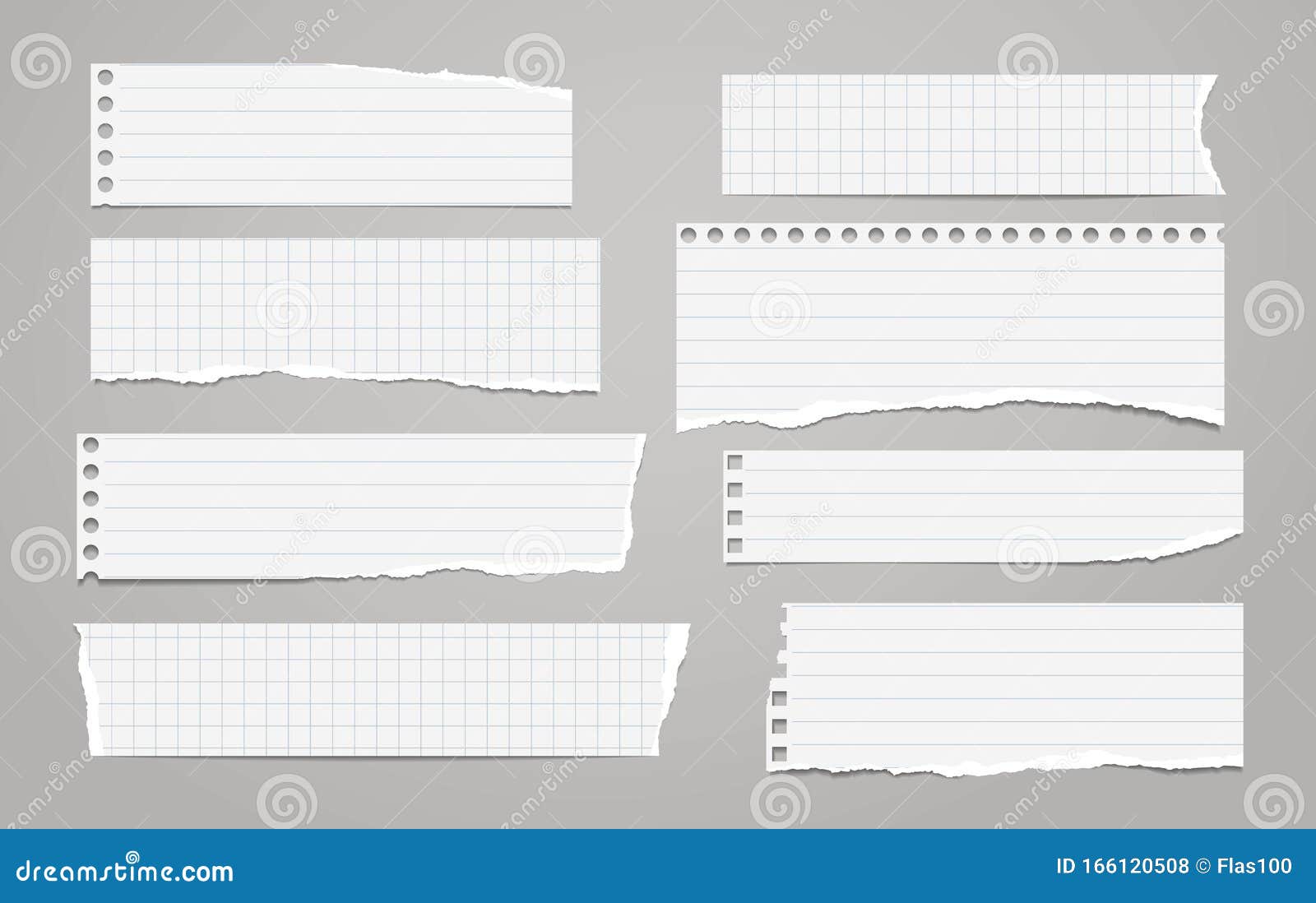 White Lined Paper Texture Vector Illustration | CartoonDealer.com #31483982