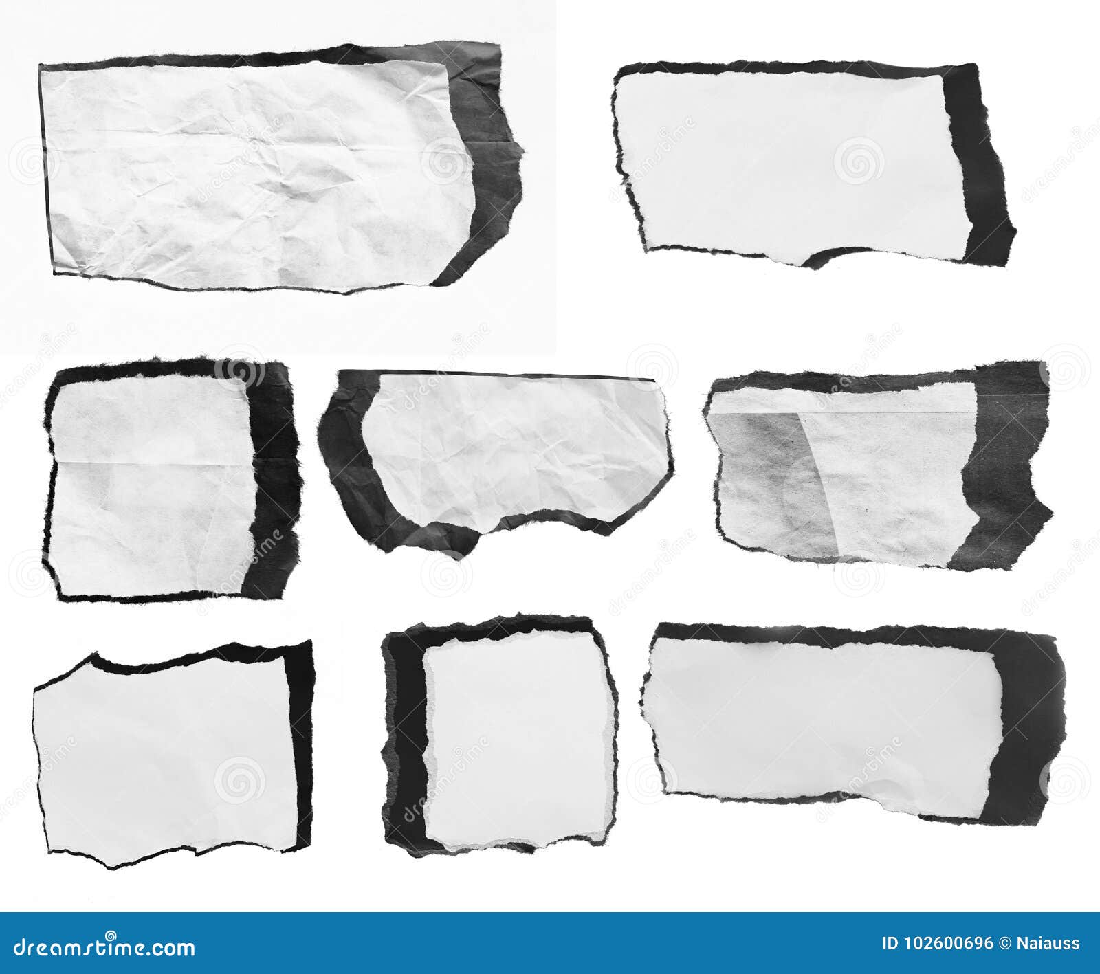 Torn rip paper stock photo. Image of memo, note, message - 102600696