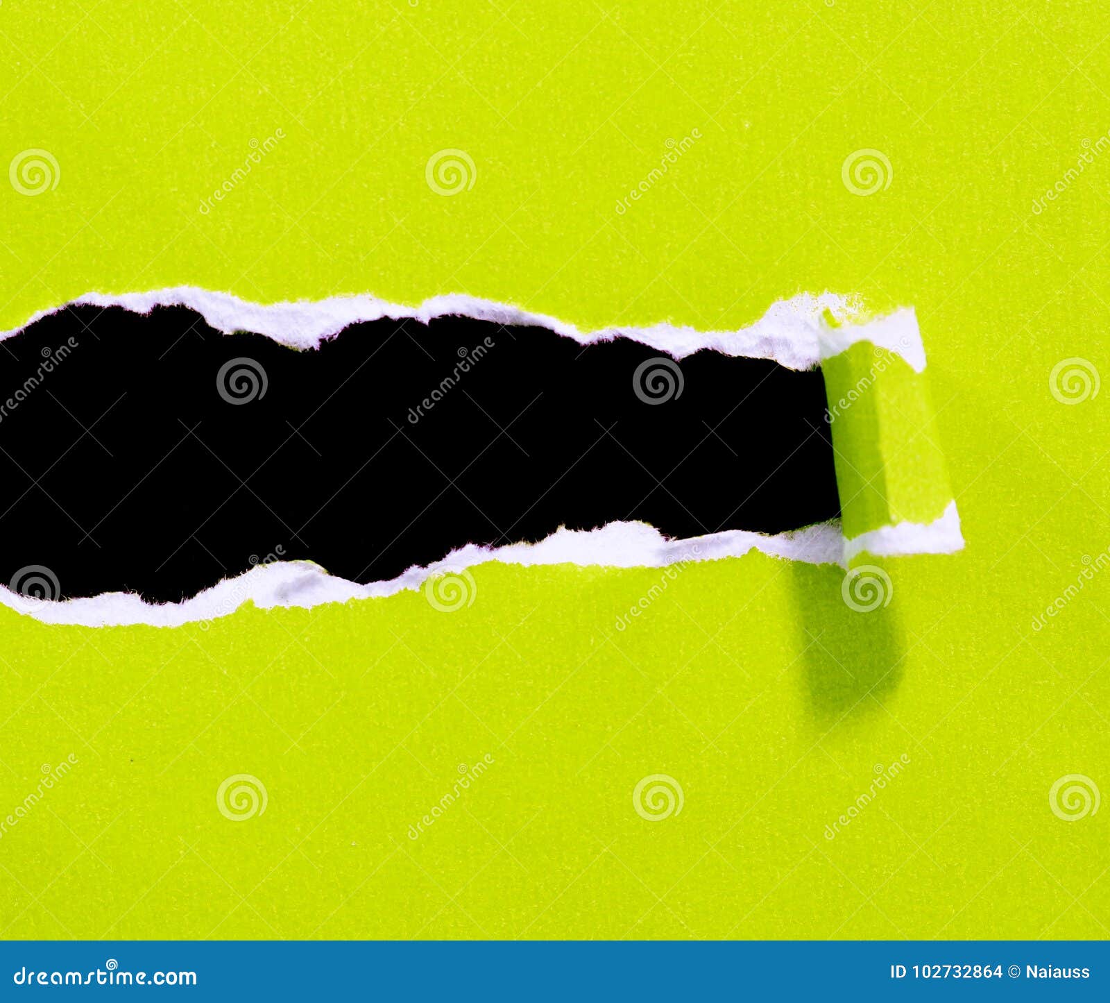 Torn rip paper stock photo. Image of office, attachment - 102732864