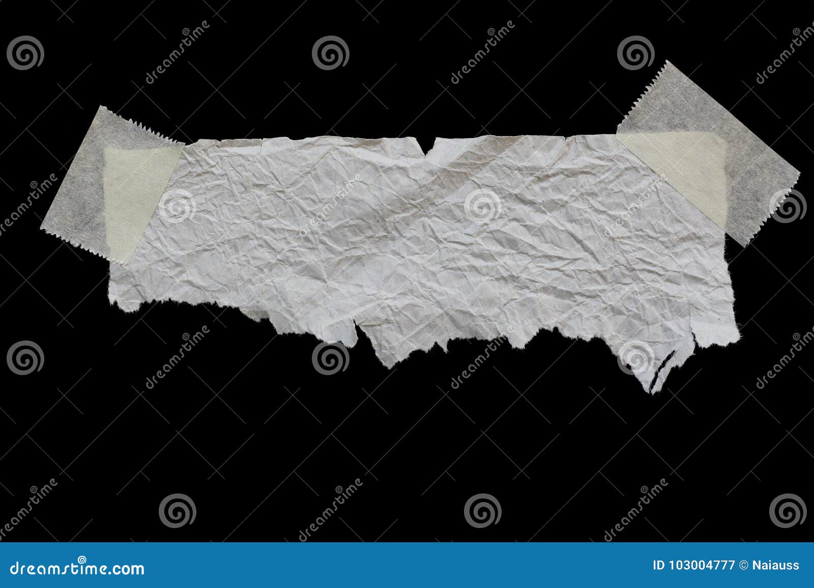 Torn rip paper stock image. Image of notepaper, margin - 103004777