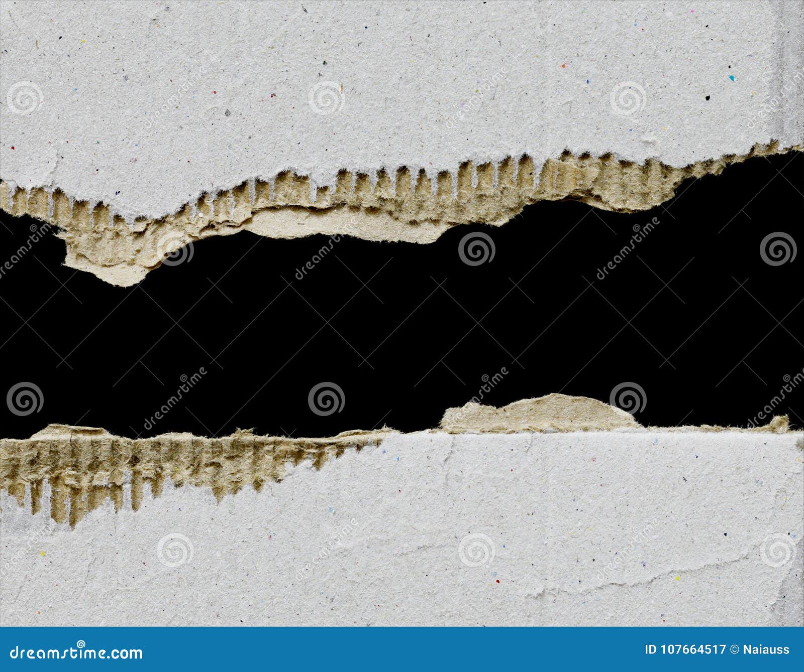 Torn rip paper stock image. Image of object, copy, notepad - 107664517