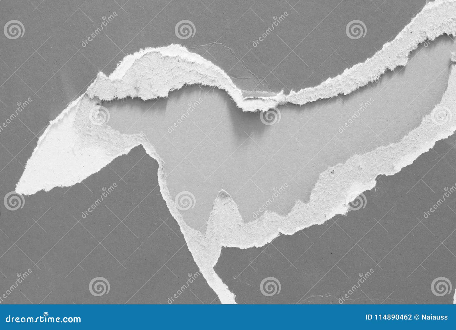 Torn rip paper stock photo. Image of abstract, ragged - 114890462