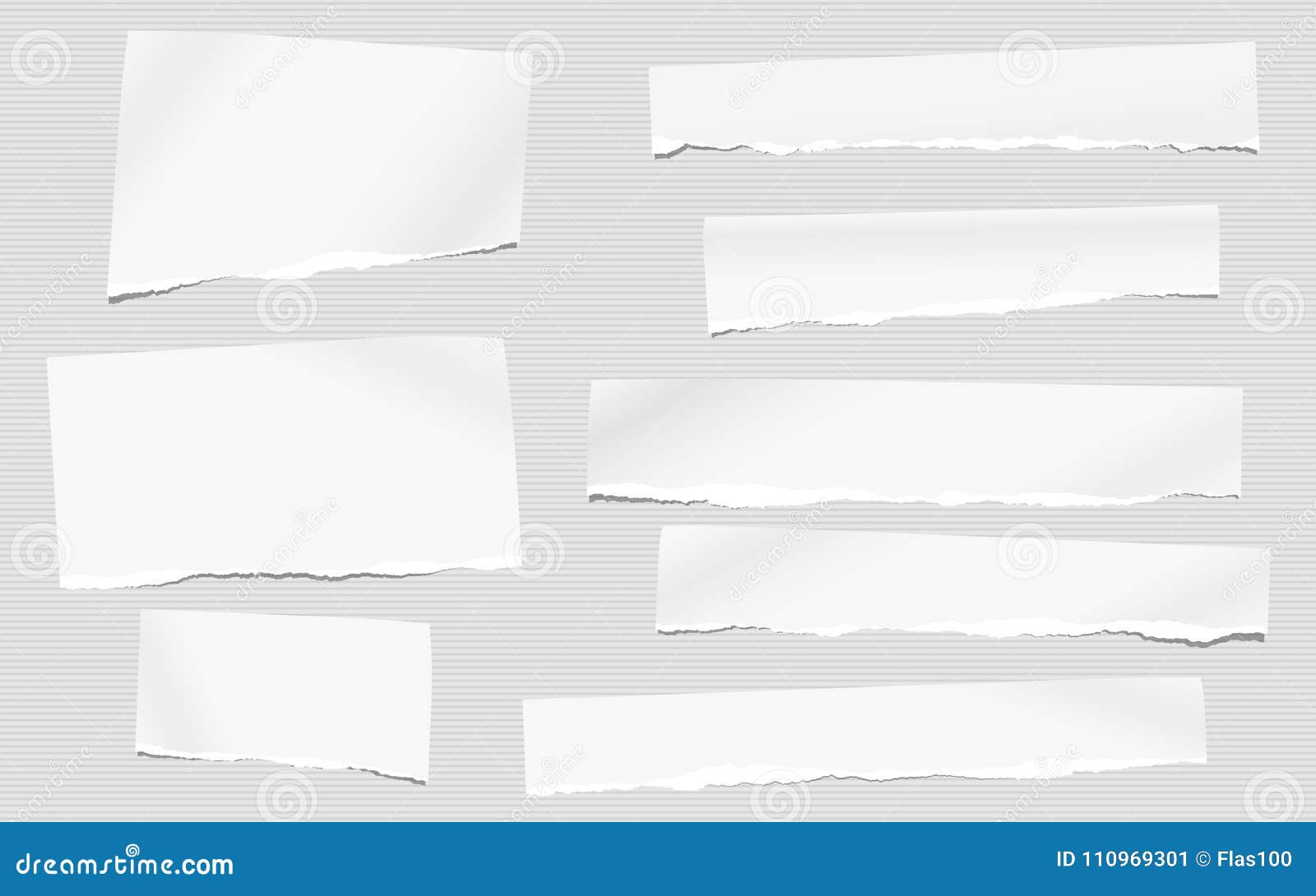 Pieces of Torn White Blank Note, Notebook Paper for Text Stuck on ... Pieces of Torn White Blank Note, Notebook Paper for Text Stuck on ...