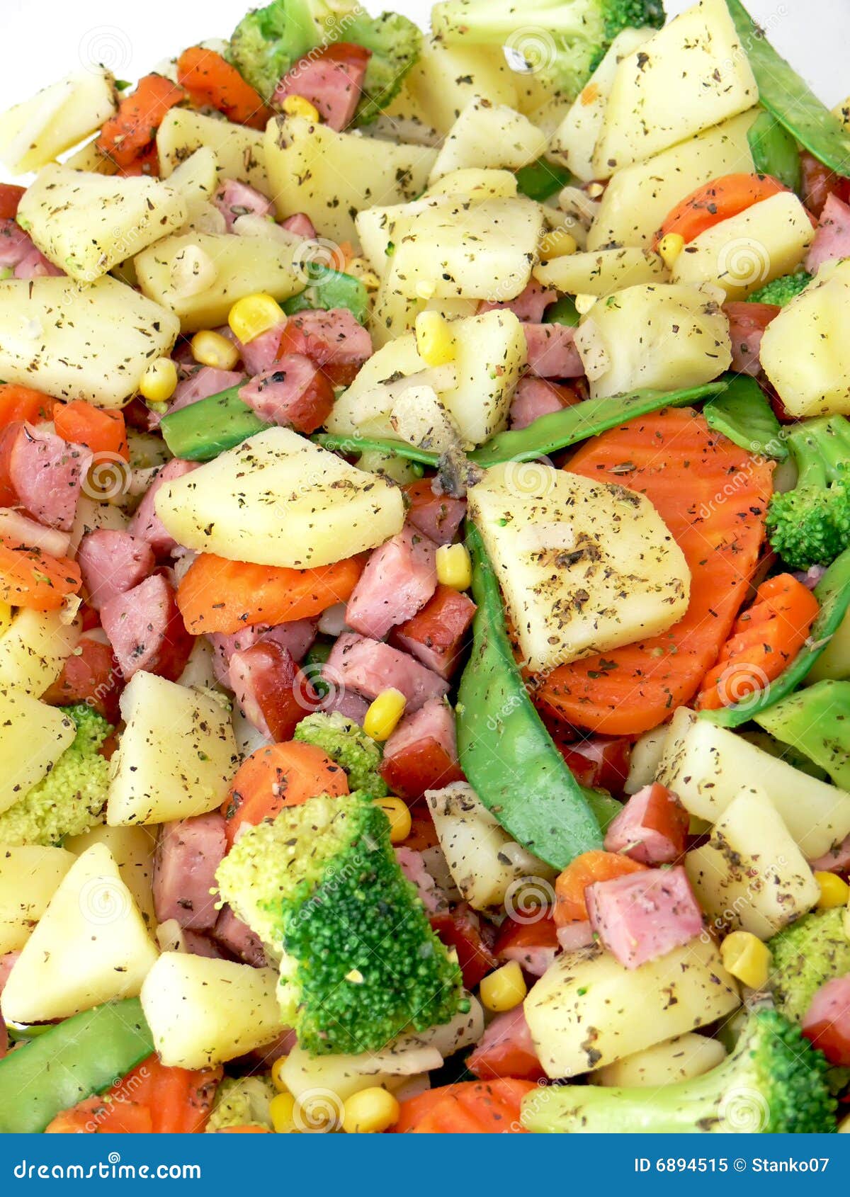 Pieces of vegetables stock image. Image of detail, culinary - 6894515