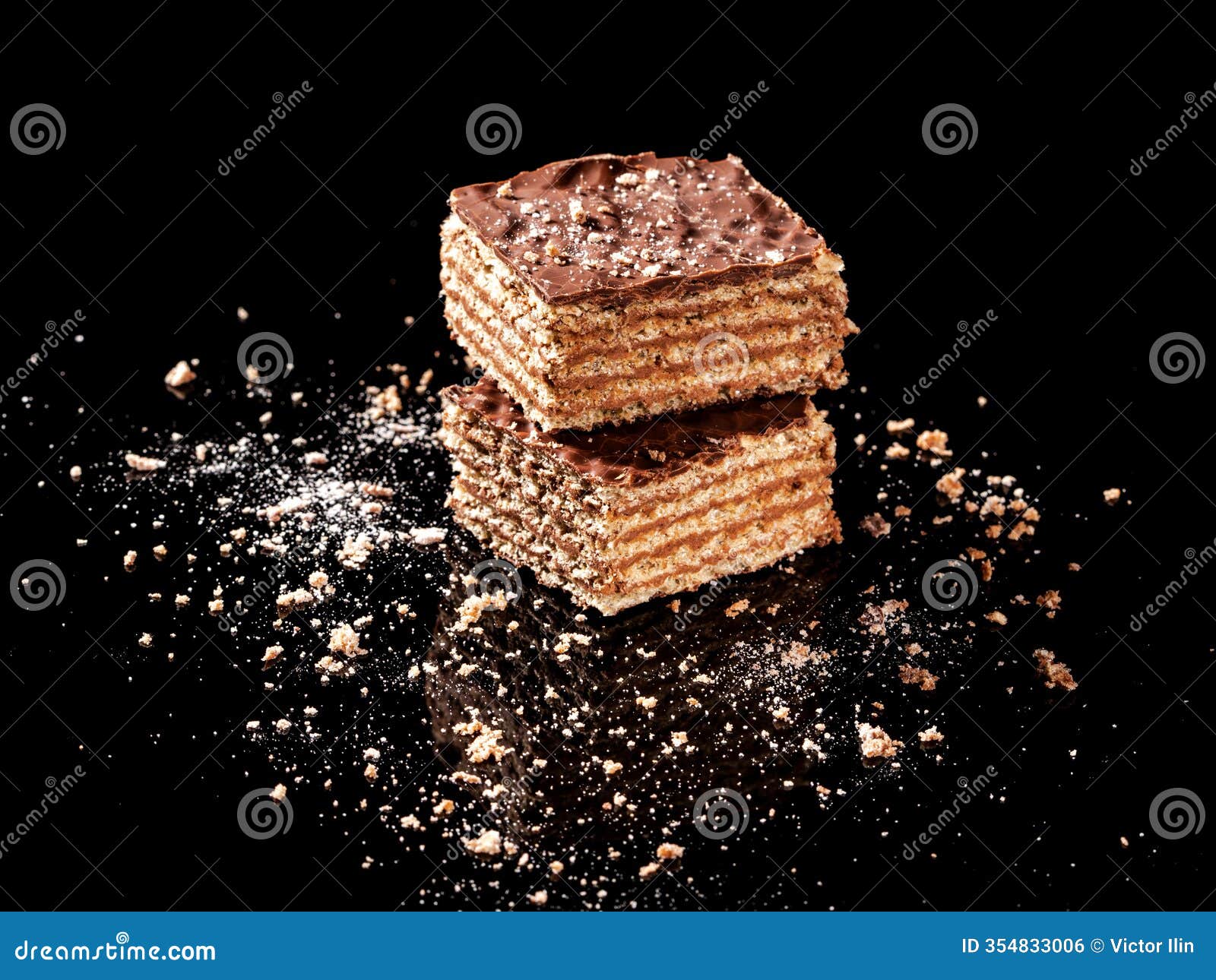 Wafer Cake Royalty-Free Stock Image | CartoonDealer.com #24526498