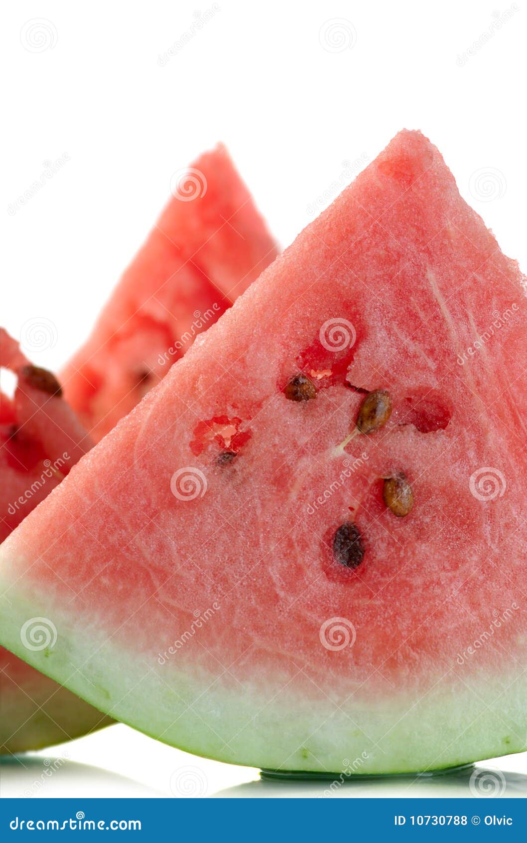 Pieces of a water-melon stock photo. Image of pulp, tasty - 10730788