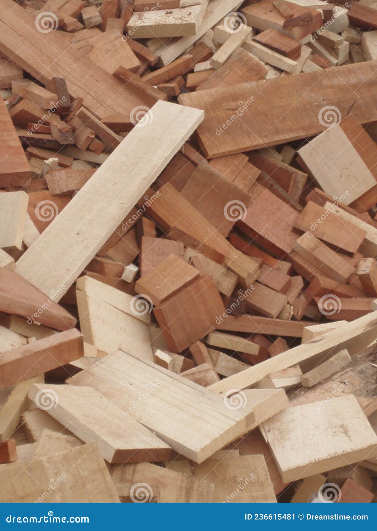 Pieces of Wood for Making Various Objects Stock Image - Image of pieces ...