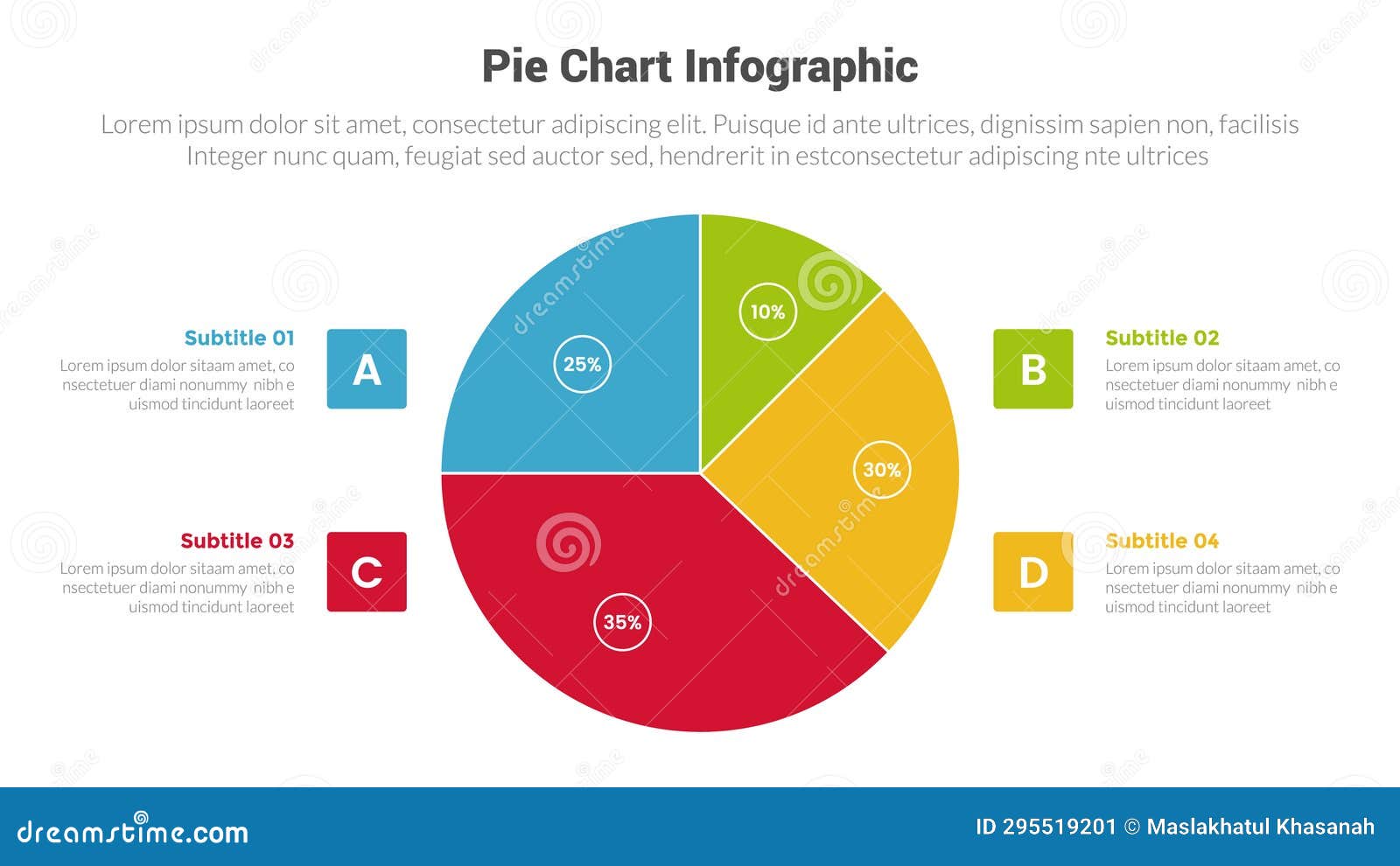 Piechart Or Pie Chart Diagram Infographics Template Diagram With 2 ...