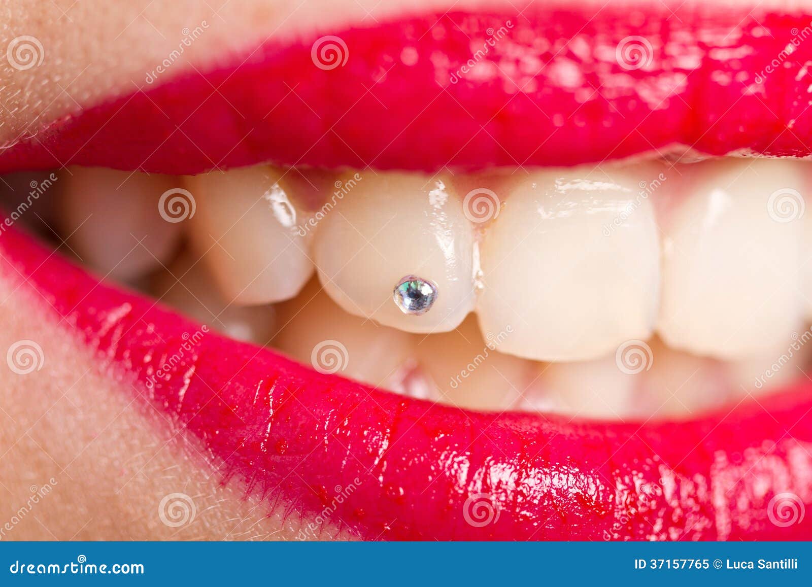 Piecing The Teeth Stock Photo | CartoonDealer.com #37157796