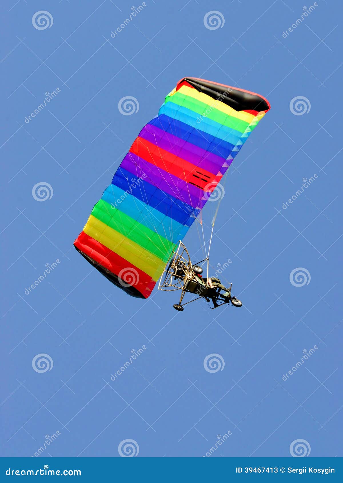 Parachute Motor Glider Stock Photography | CartoonDealer.com #13970192