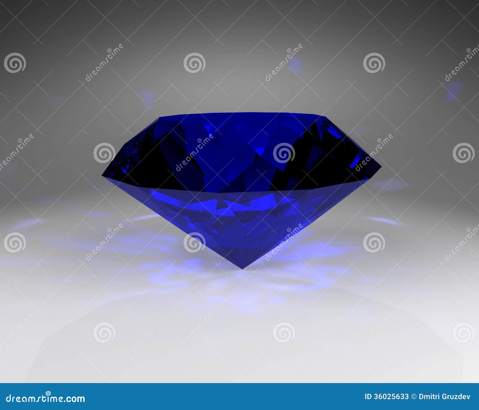 Piedra de gema azul stock de ilustración. Ilustración de macro - 36025633