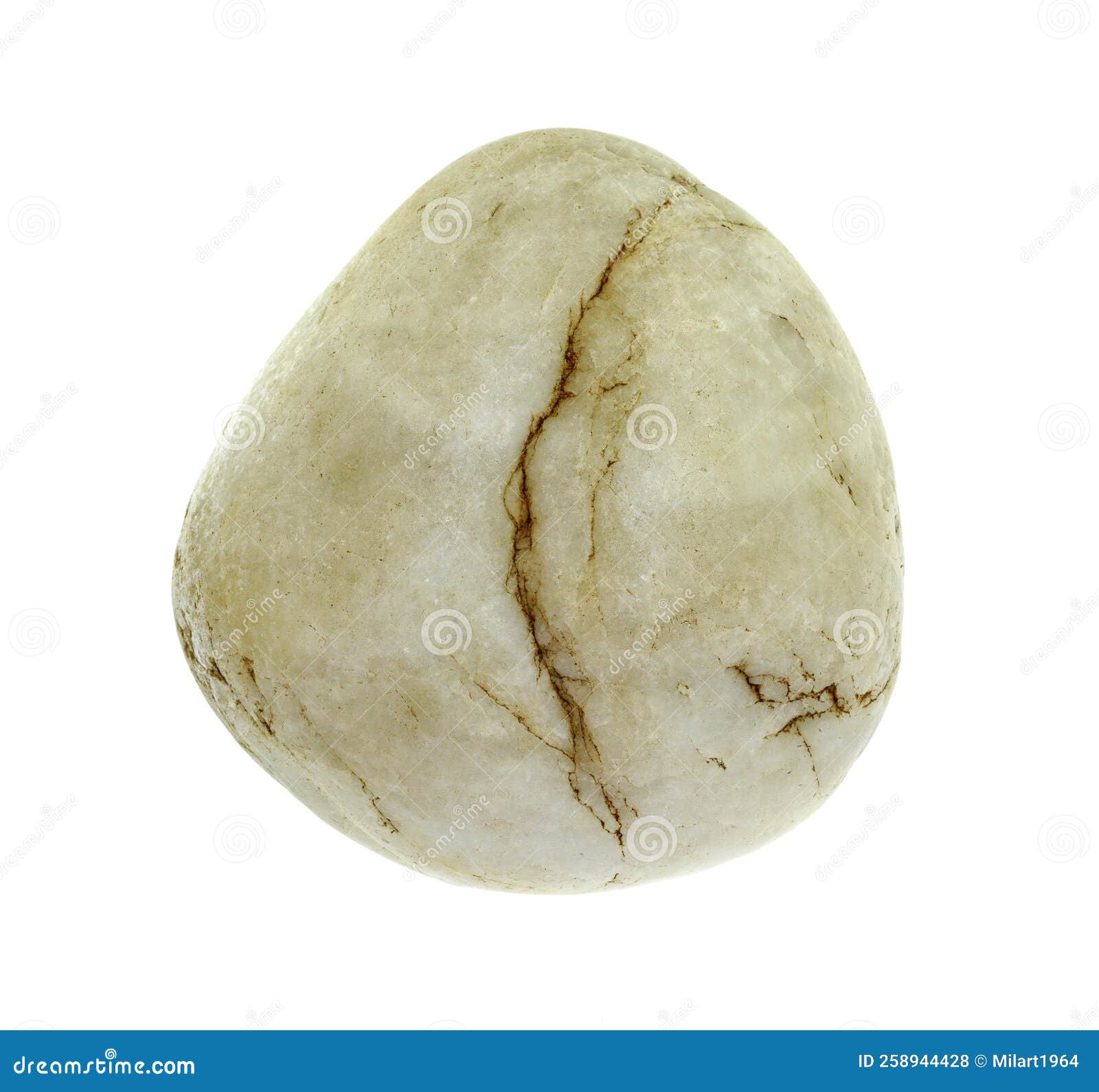 Piedra redonda aislada foto de archivo. Imagen de mordedura - 258944428