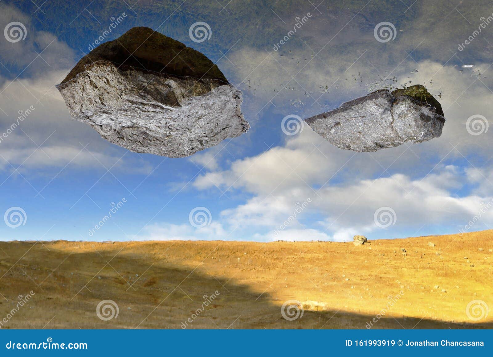 Piedras Flotantes, Rocks in the Sky Stock Image - Image of rocks ...