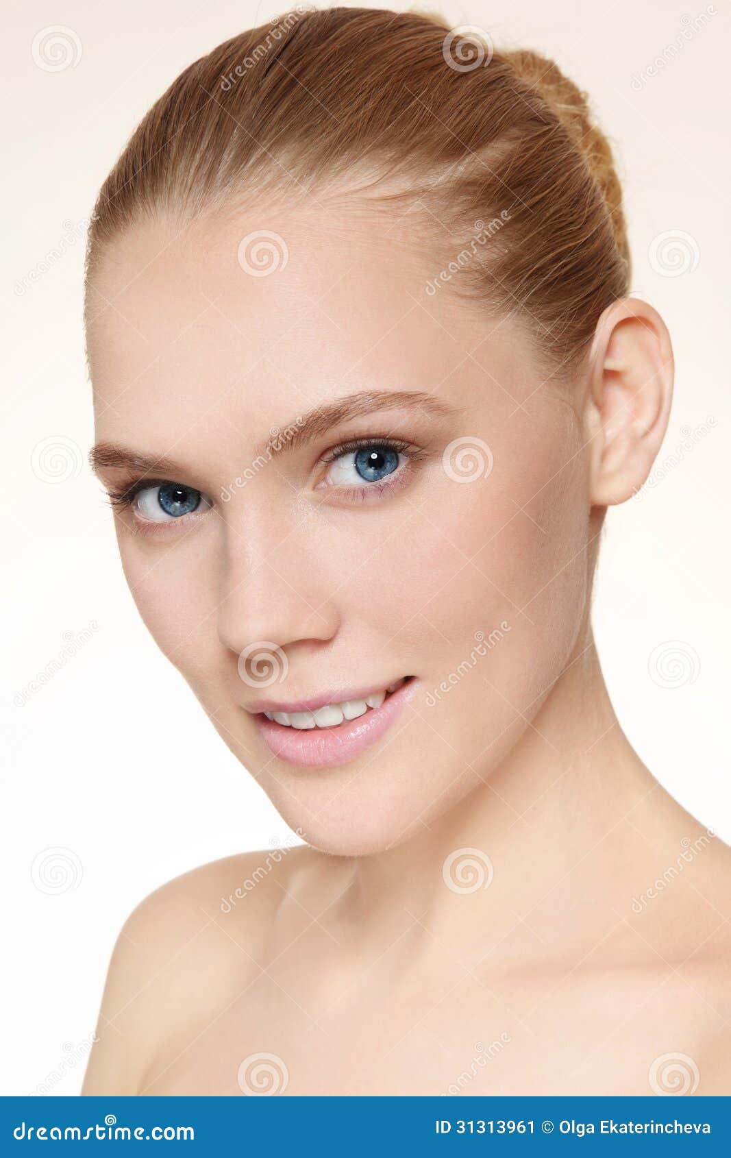 Piel clara imagen de archivo. Imagen de sonriente, sensual - 31313961