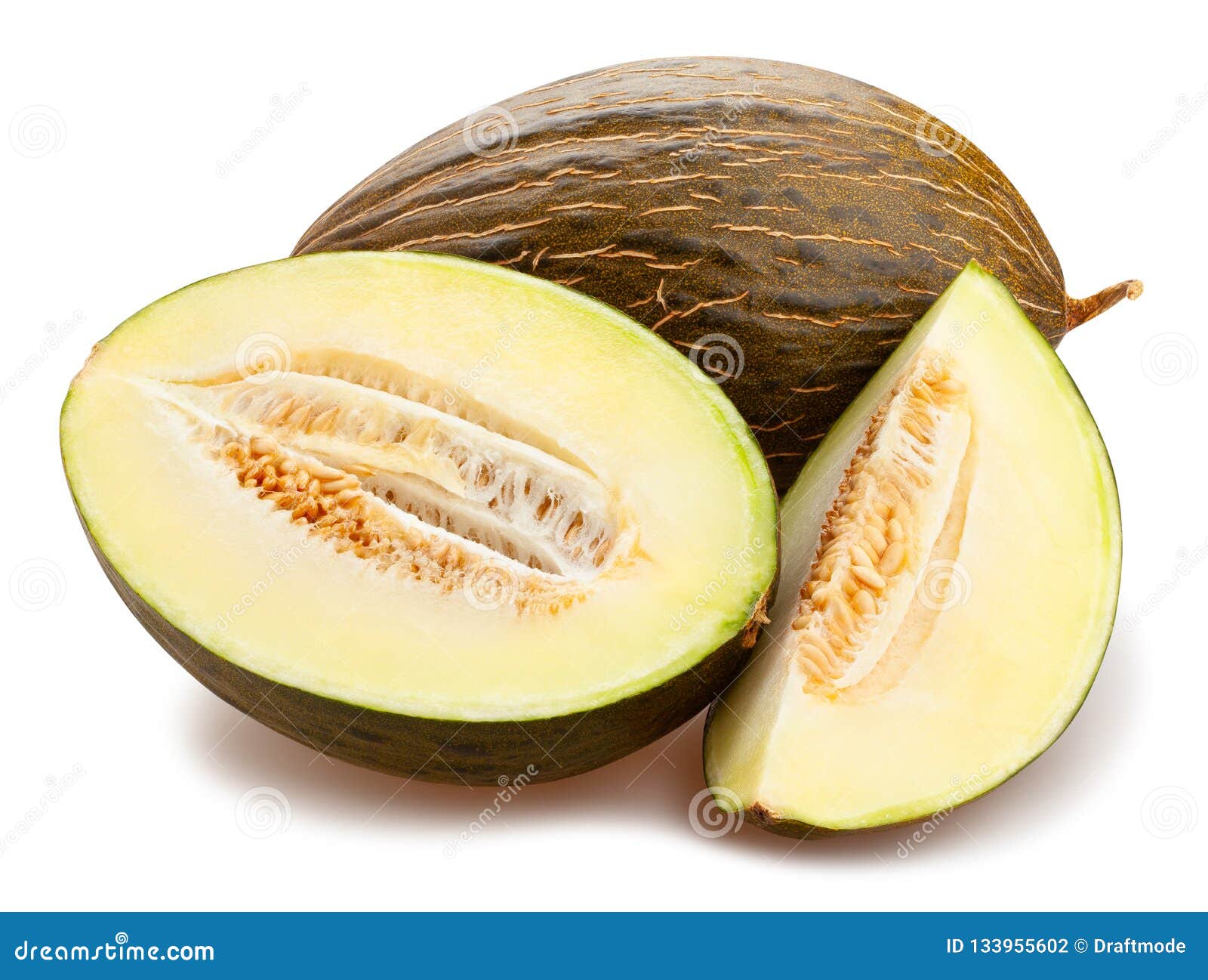 Piel de sapo melon stock photo. Image of fruit, melon - 133955602