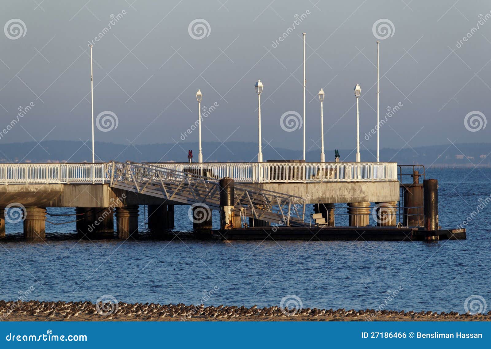 Pier in arcachon stock photo. Image of europe, travel - 27186466