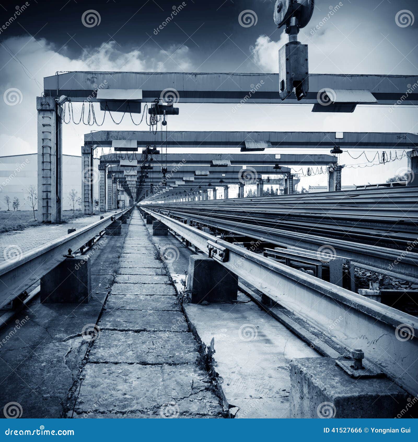 Pier stock photo. Image of factory, machine, loading - 41527666