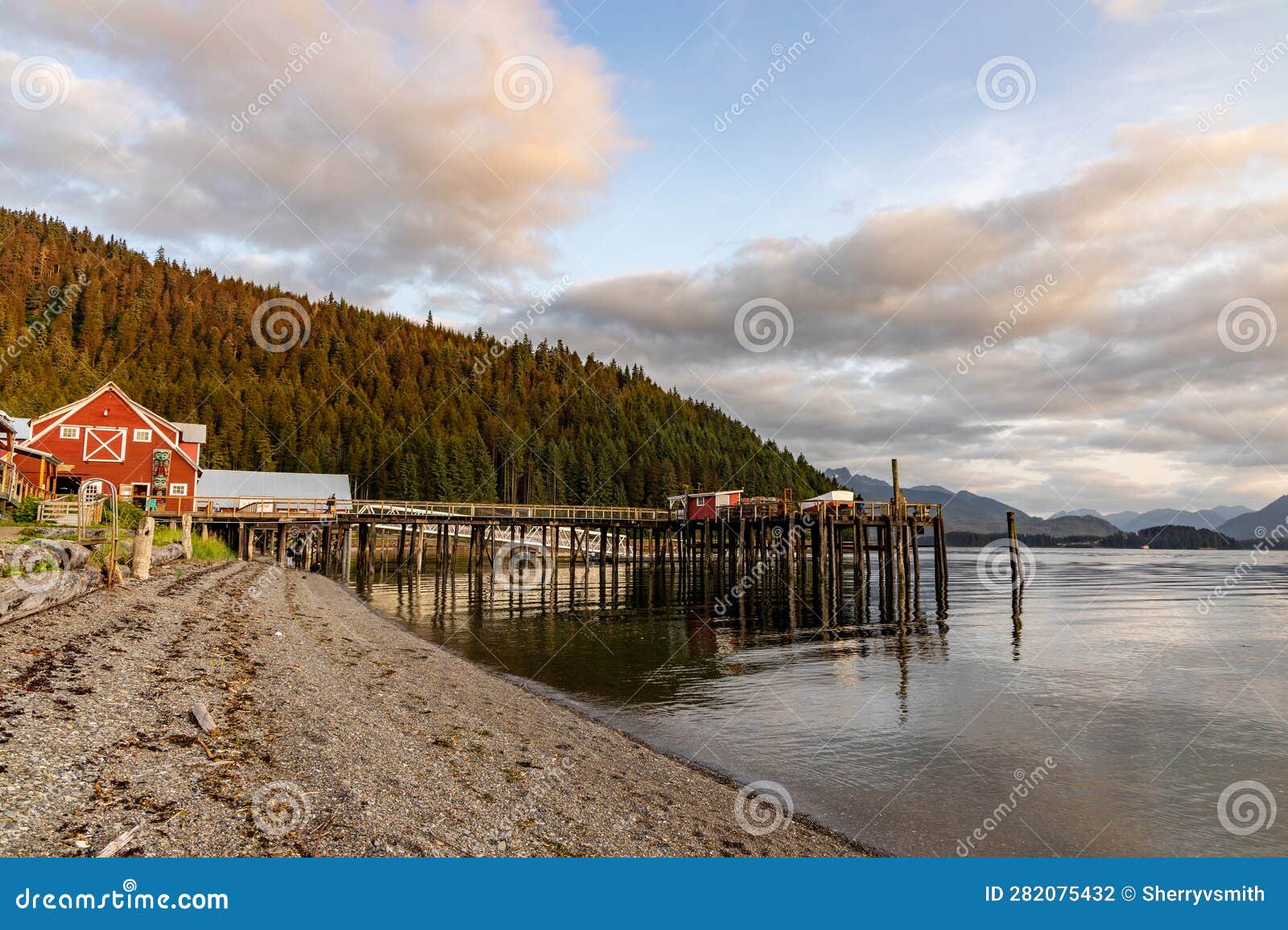 Inside Old Cannery Building With Rusted Equipment And Crumbling Wood ...
