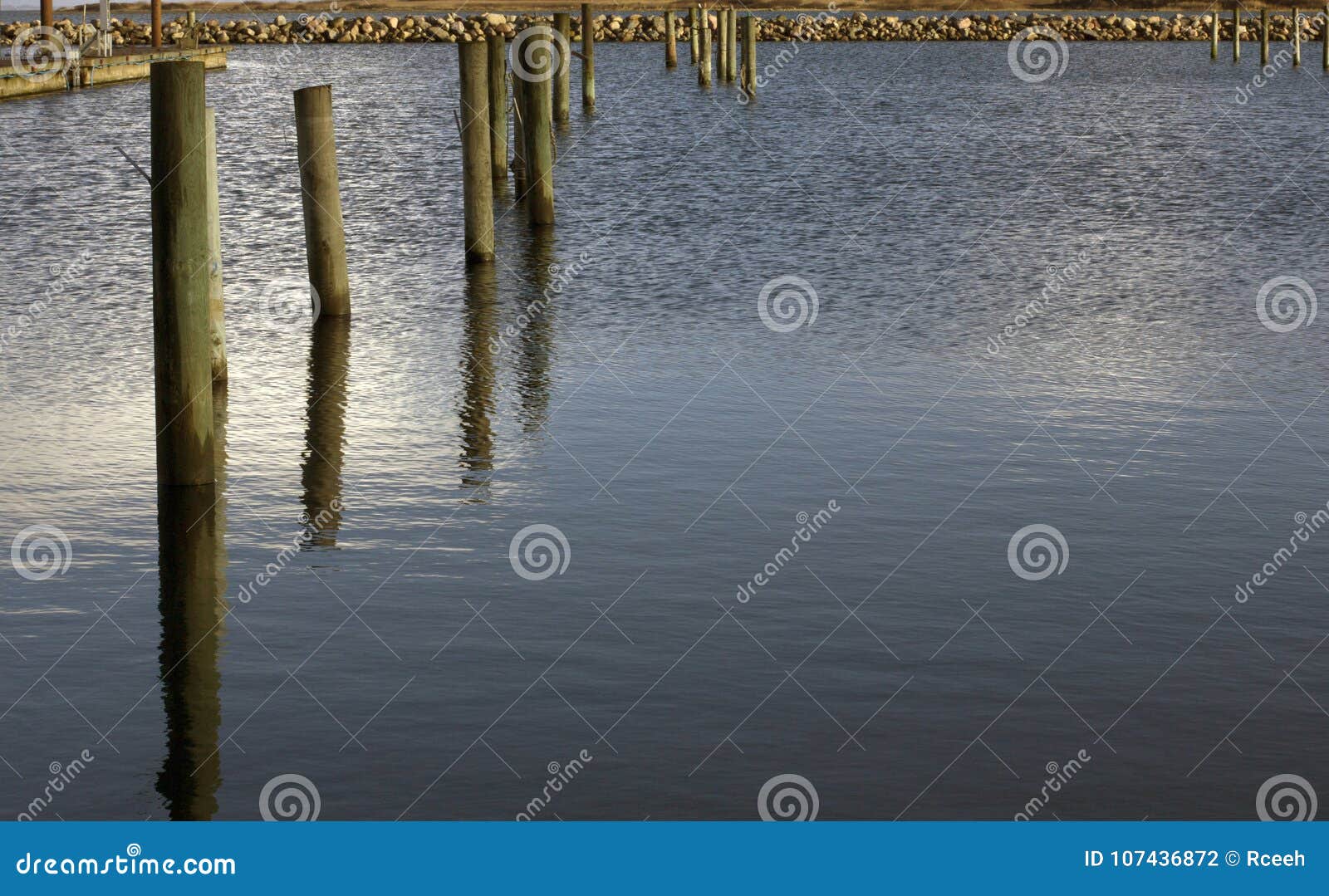 Pier columns composition stock photo. Image of ocean - 107436872