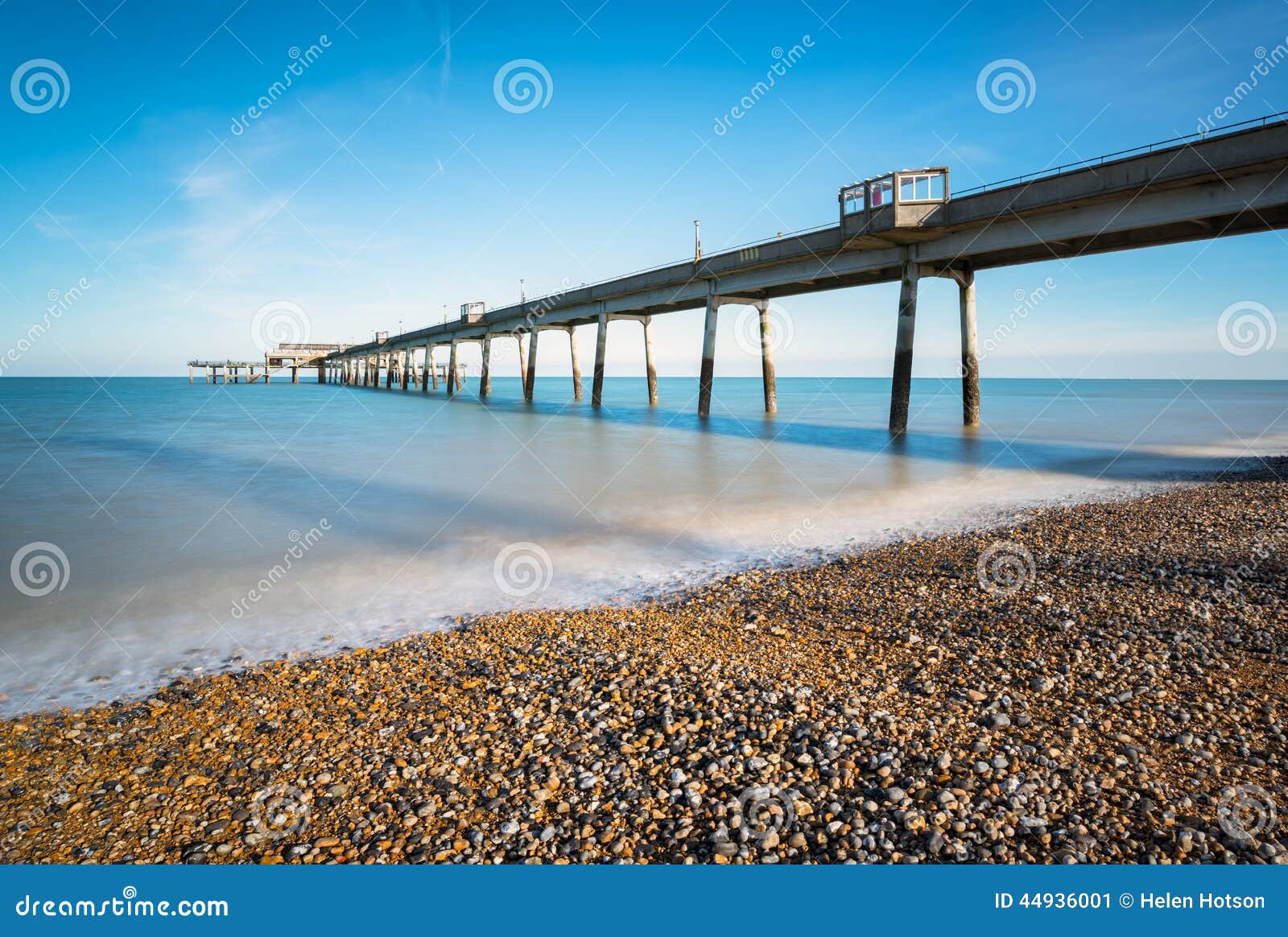 The Pier at Deal in Kent stock image. Image of coastal - 44936001