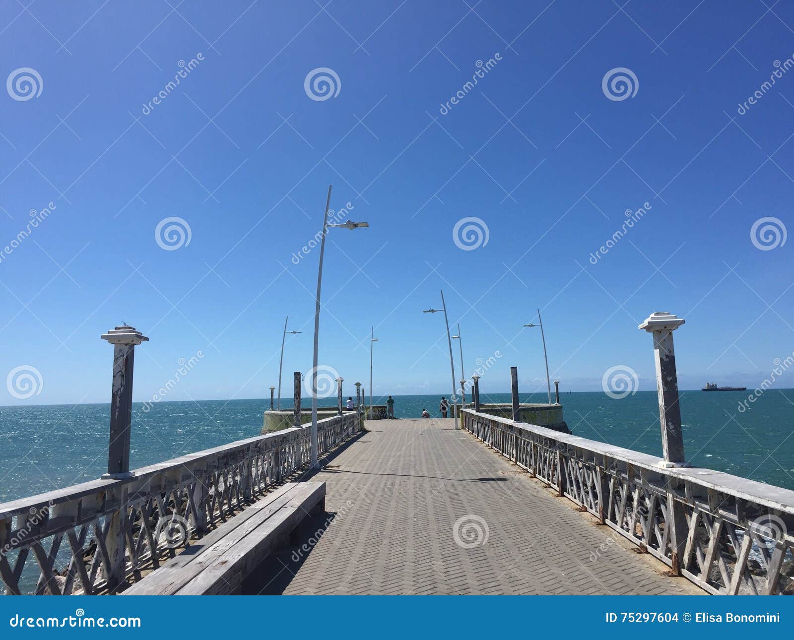 On the pier stock photo. Image of urban, tourism, view - 75297604