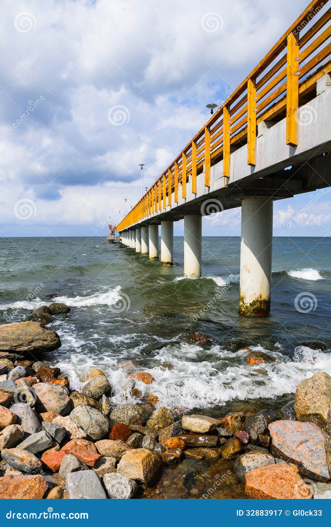 Pier or Jetty stock image. Image of marine, seaside, recreation - 32883917