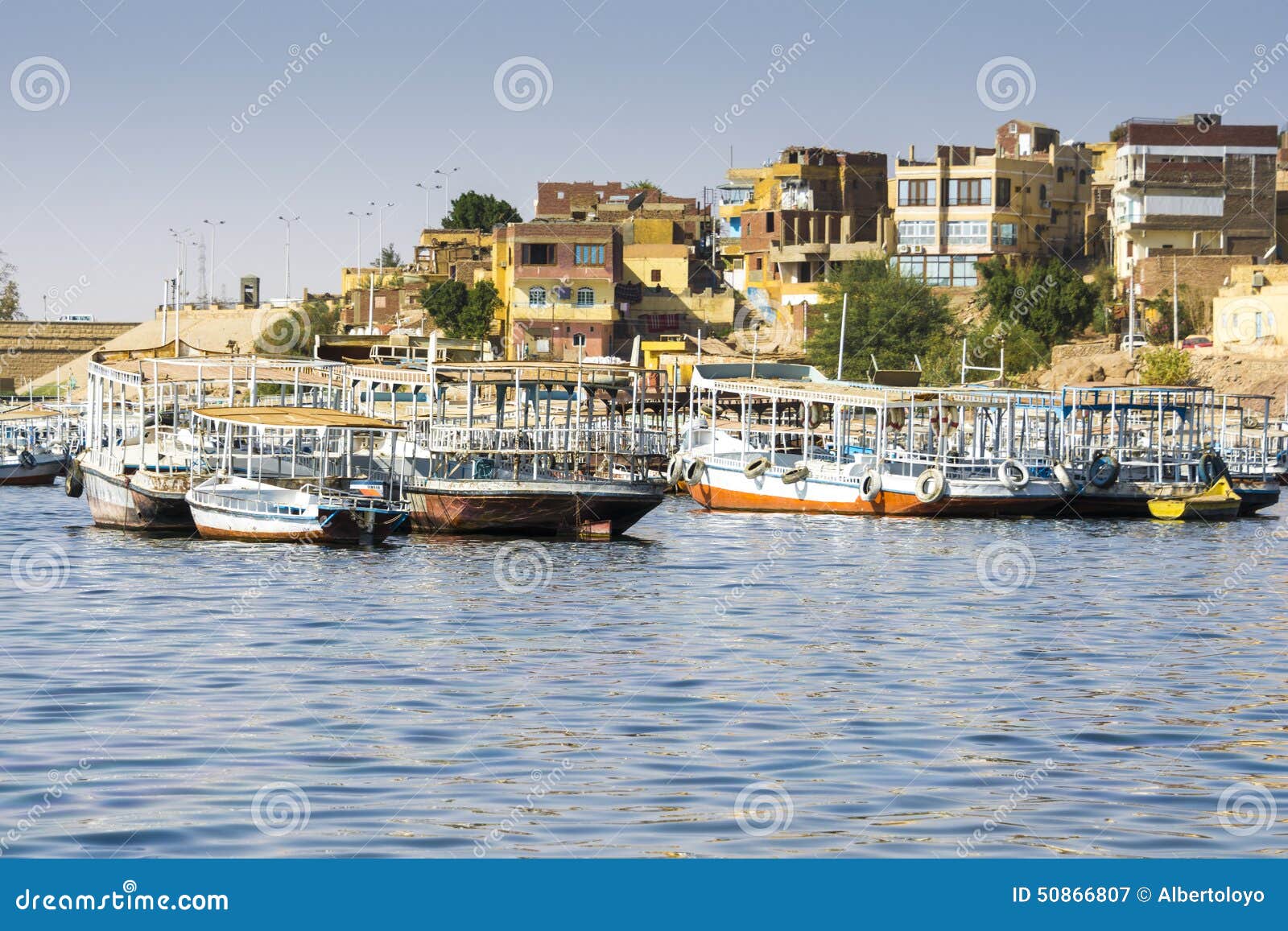 Pier on the Lake Nasser, Egypt Stock Image - Image of nile, egyptian ...