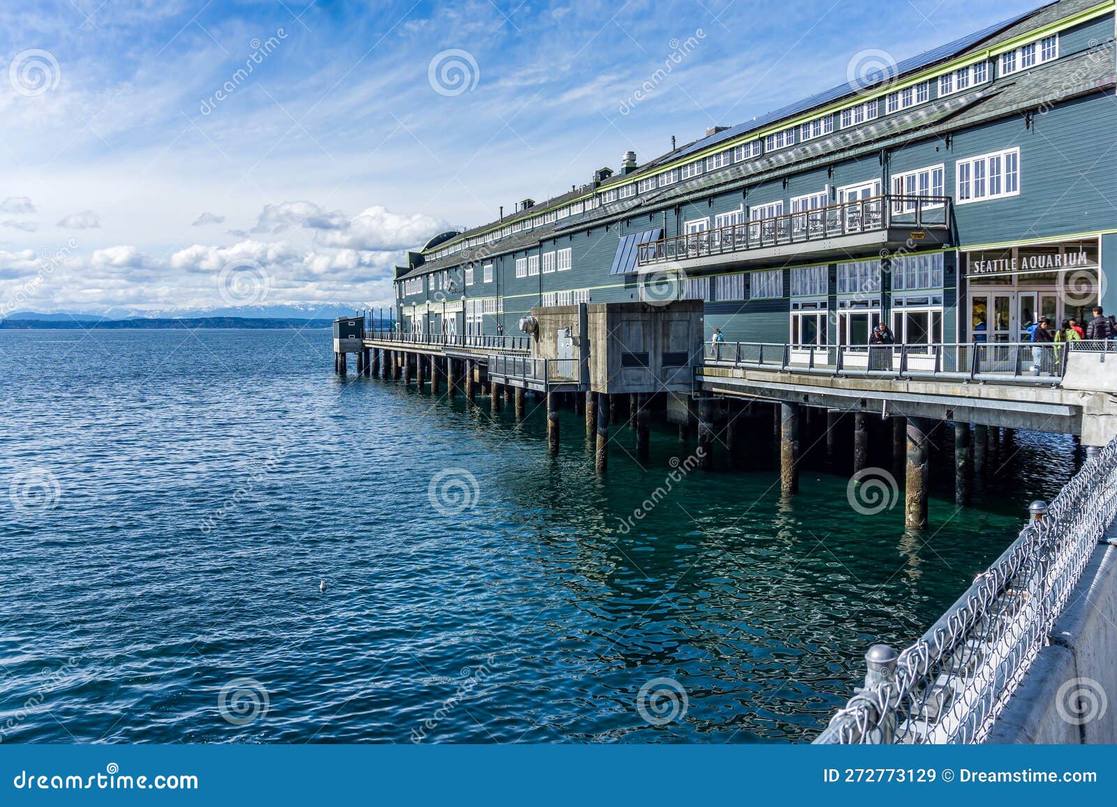 Pier 58 at Seattle Waterfront 2 Editorial Stock Image - Image of pier ...