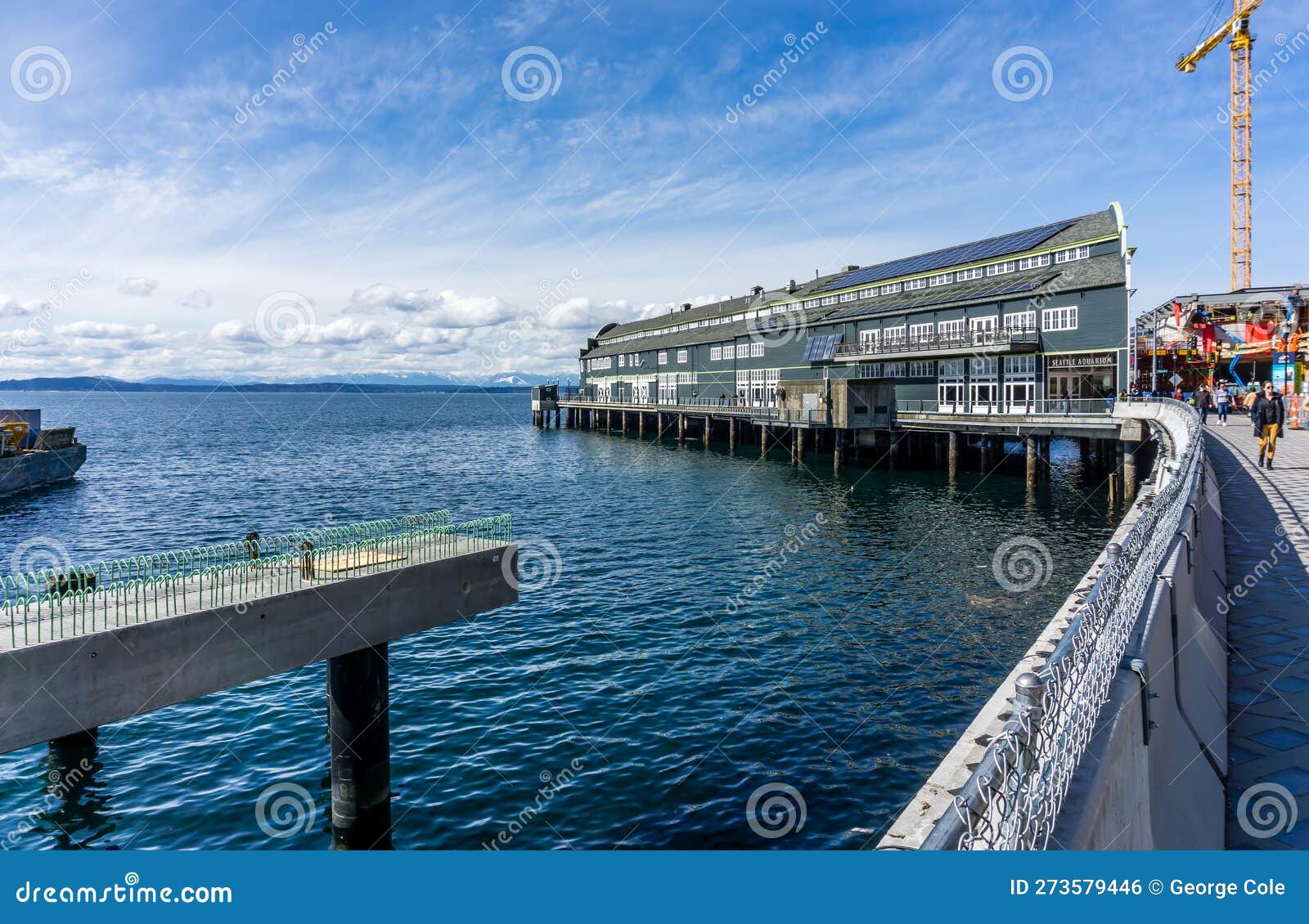 Pier 58 at Seattle Waterfront Editorial Photo - Image of water, ocean ...