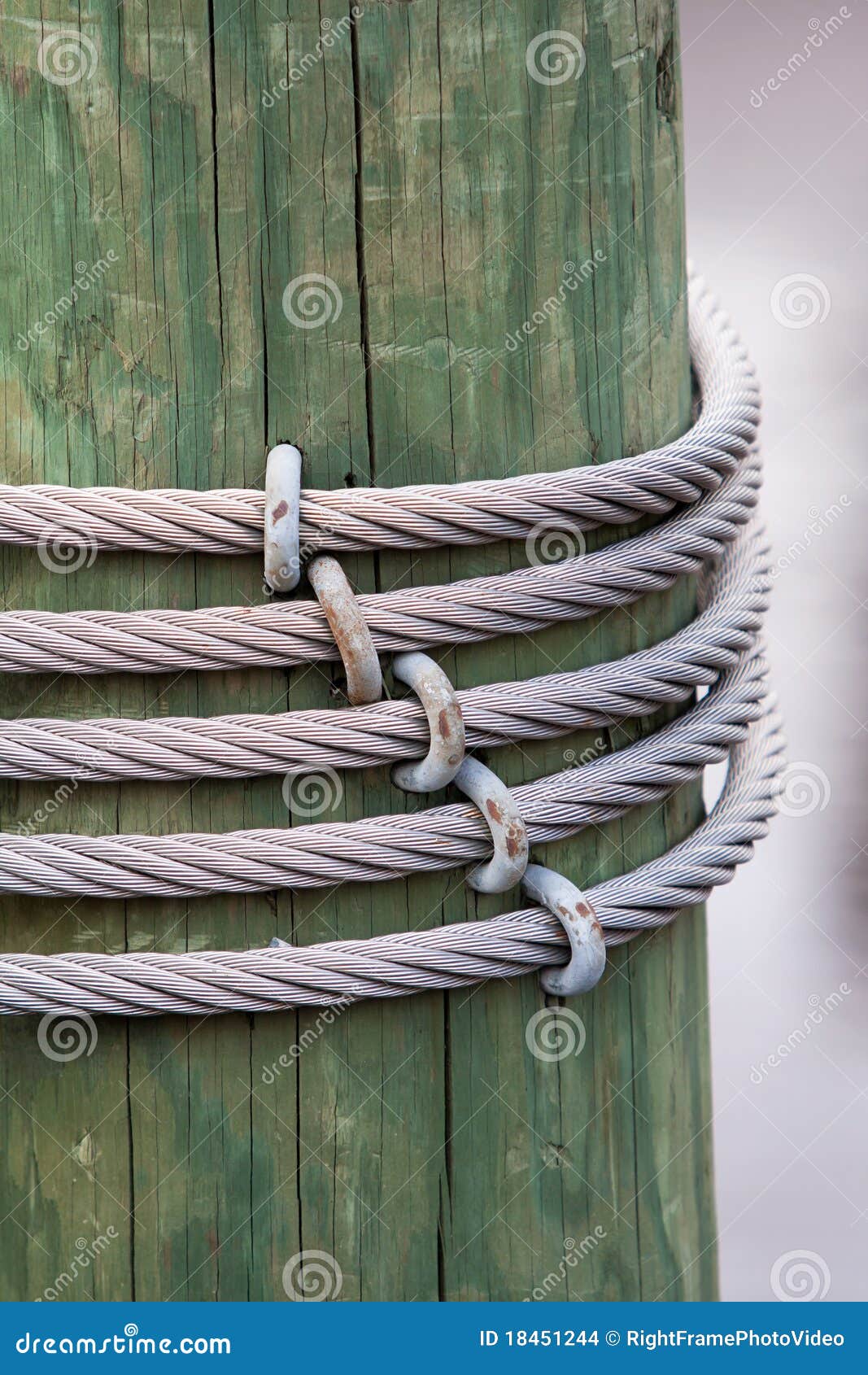 Pier Steel Cable Stock Photography | CartoonDealer.com #18451244