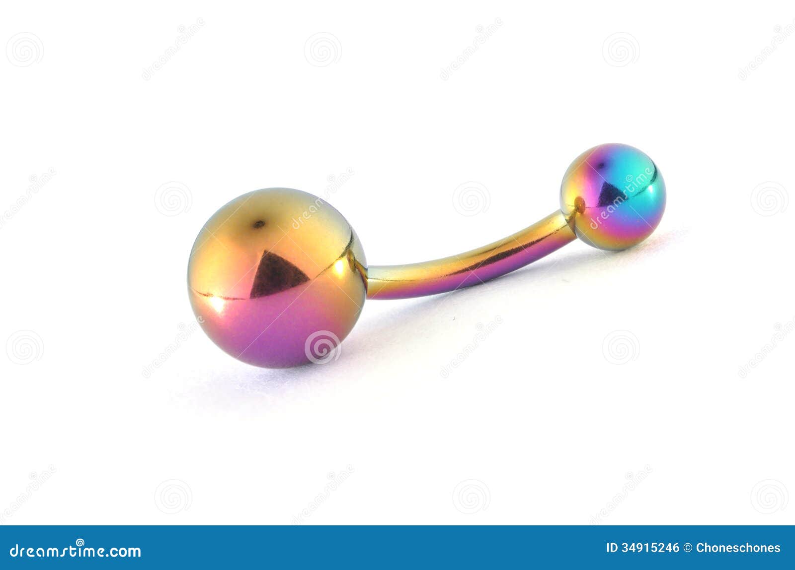 Piercing stock photo. Image of barbell, isolated, curve - 34915246
