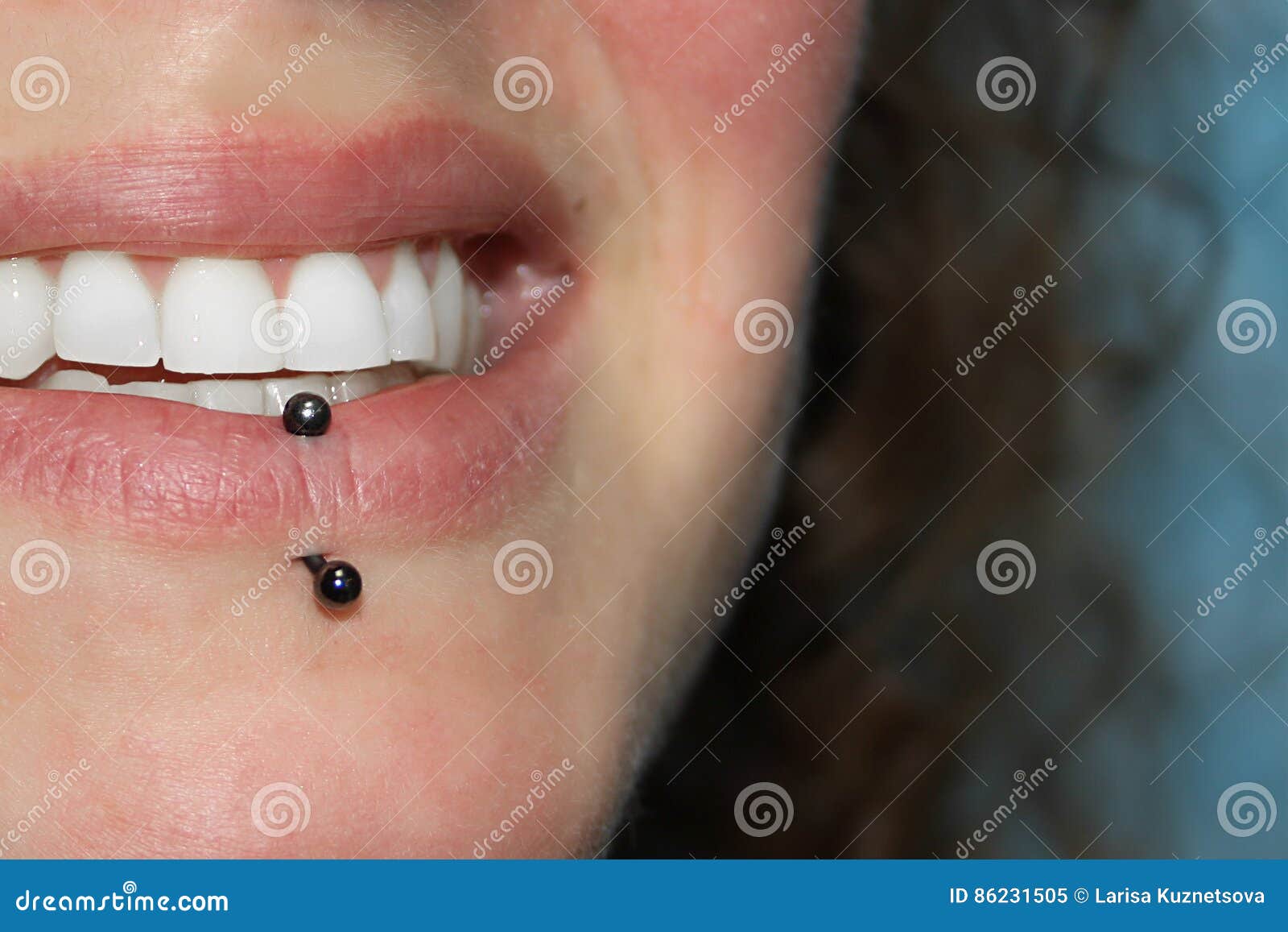 Tongue Through Chin Piercing