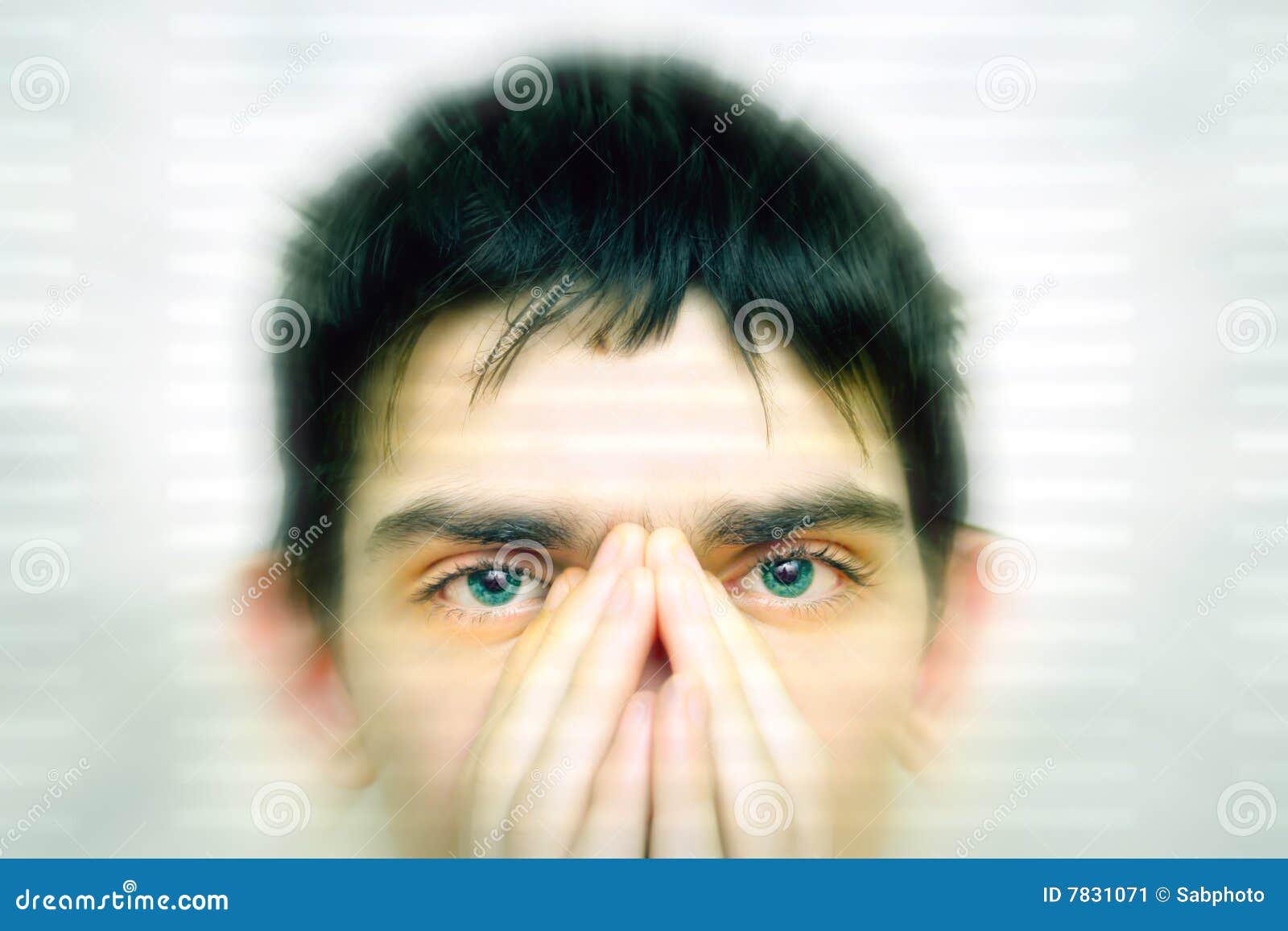 Piercing look stock image. Image of caucasian, macro, glance - 7831071