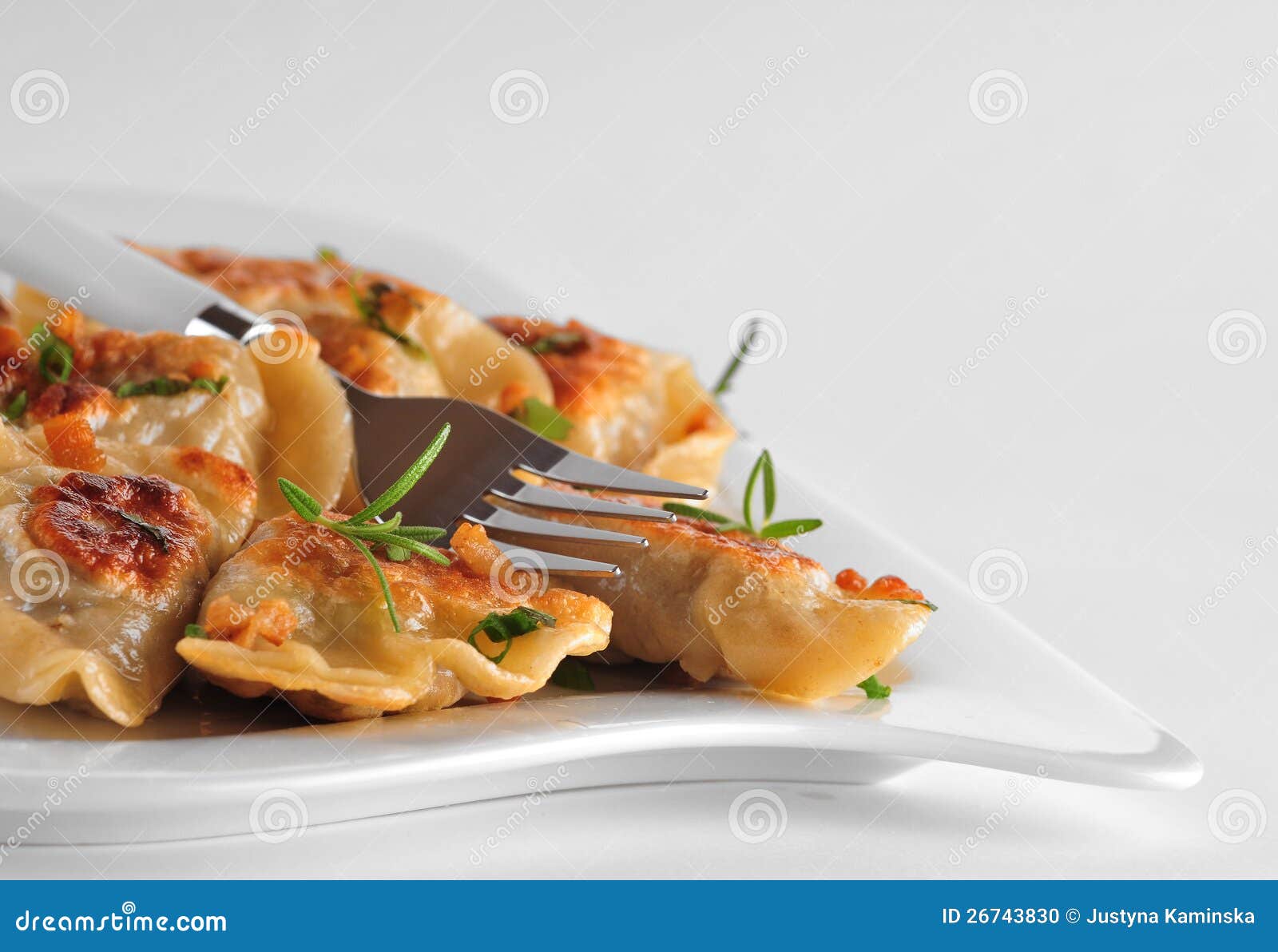 Pierogi (dumplings) stock photo. Image of kitchen, crispy - 26743830