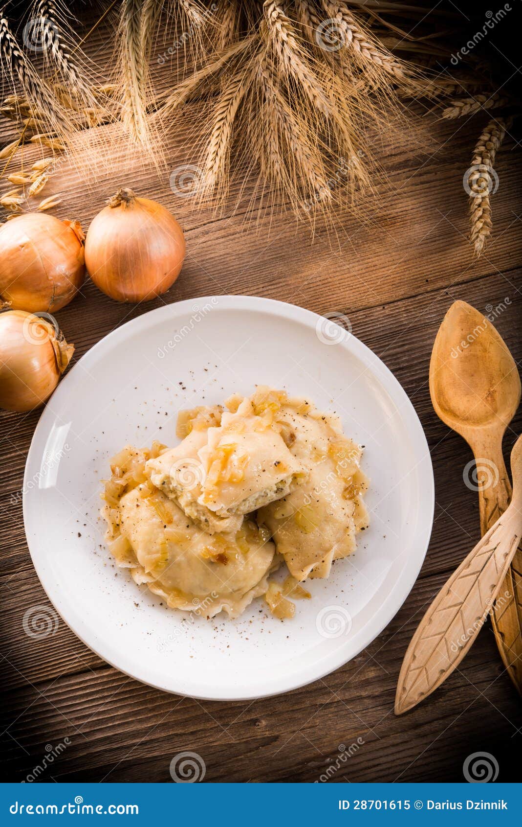 Pierogi.Polish dish stock image. Image of christmas, dumplings - 28701615