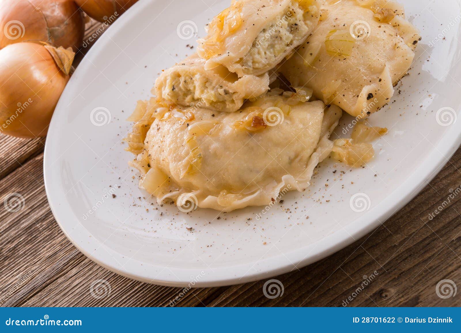 Pierogi.Polish dish stock photo. Image of homemade, pastry - 28701622