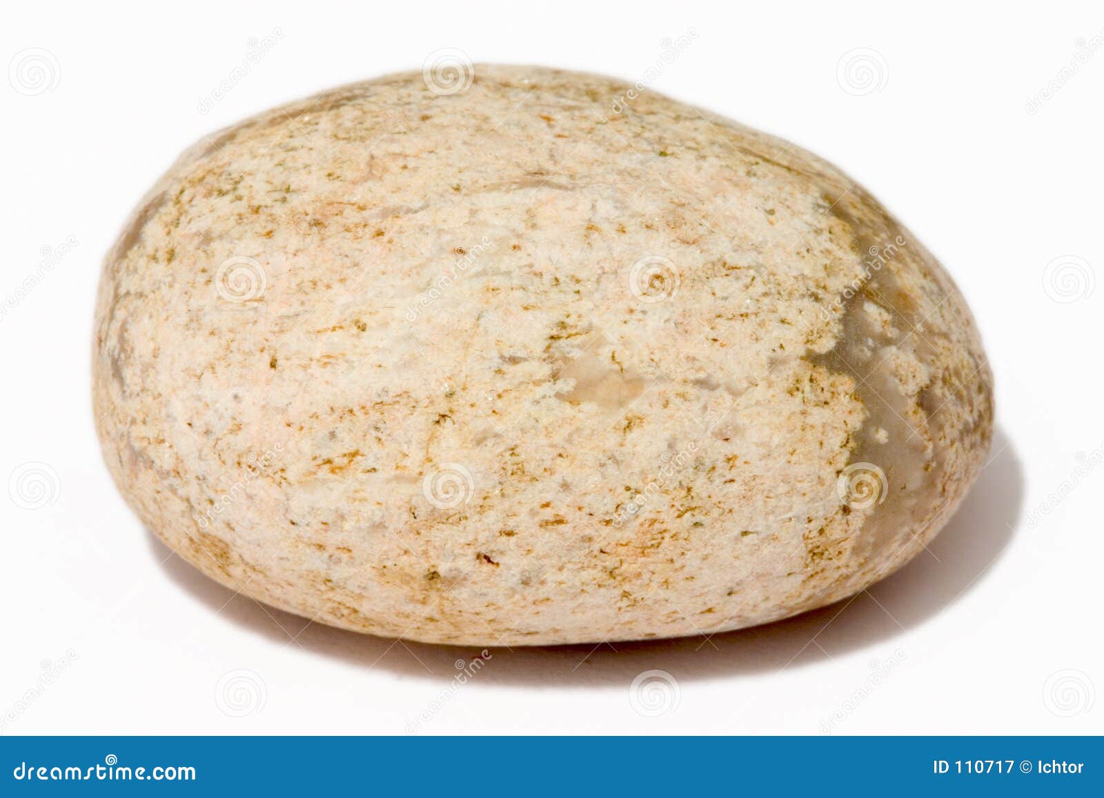 Pierre image stock. Image du fond, rond, isolement, blanc - 110717