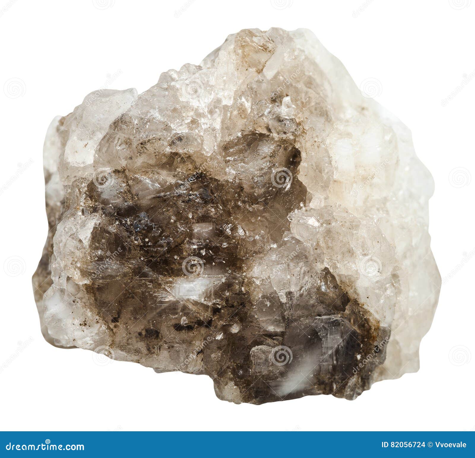 Pierre Cristalline De Sel Gemme De Halite D'isolement Photo stock ...