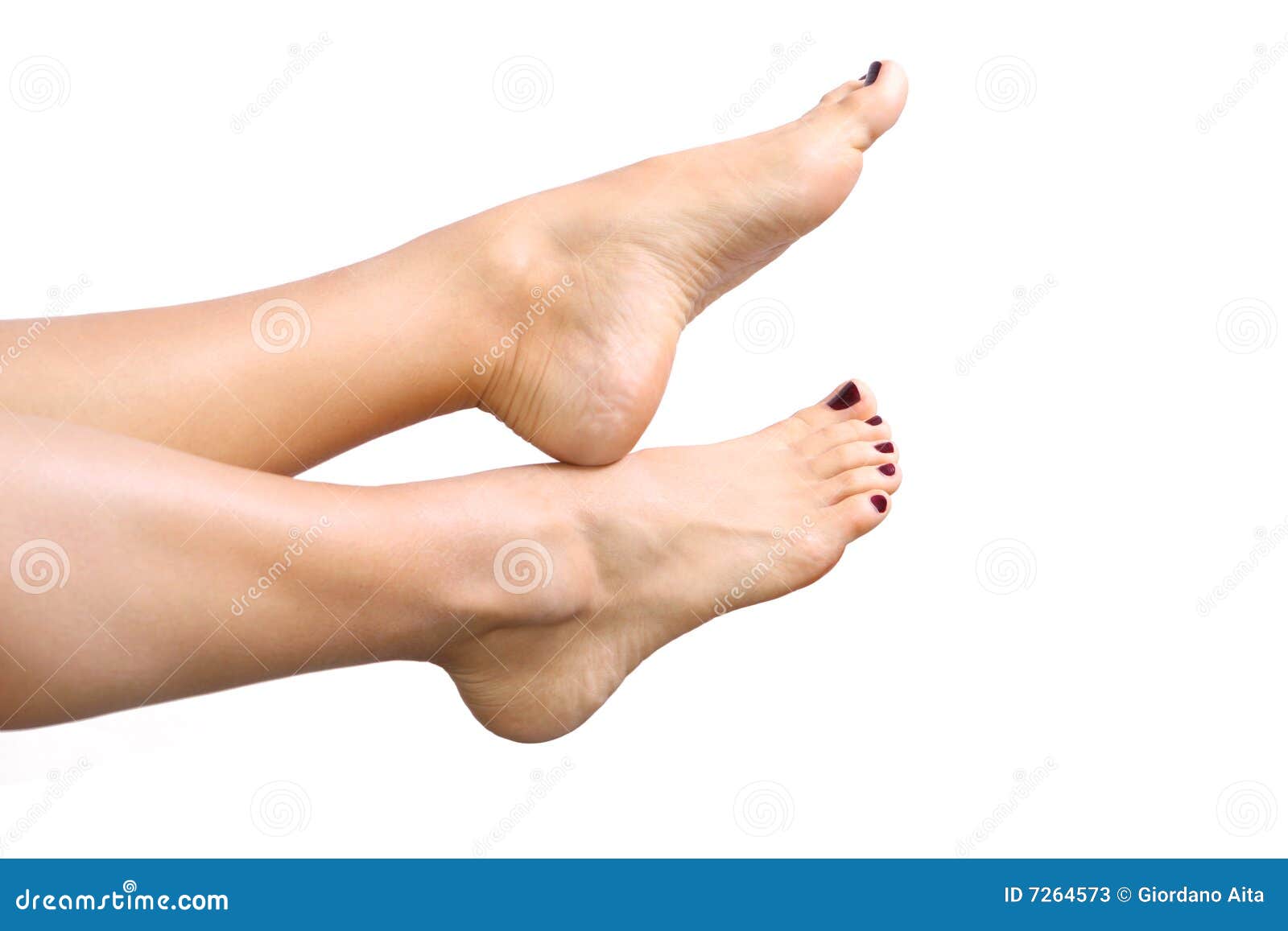 Pies de la mujer imagen de archivo. Imagen de mujer, pies - 7264573