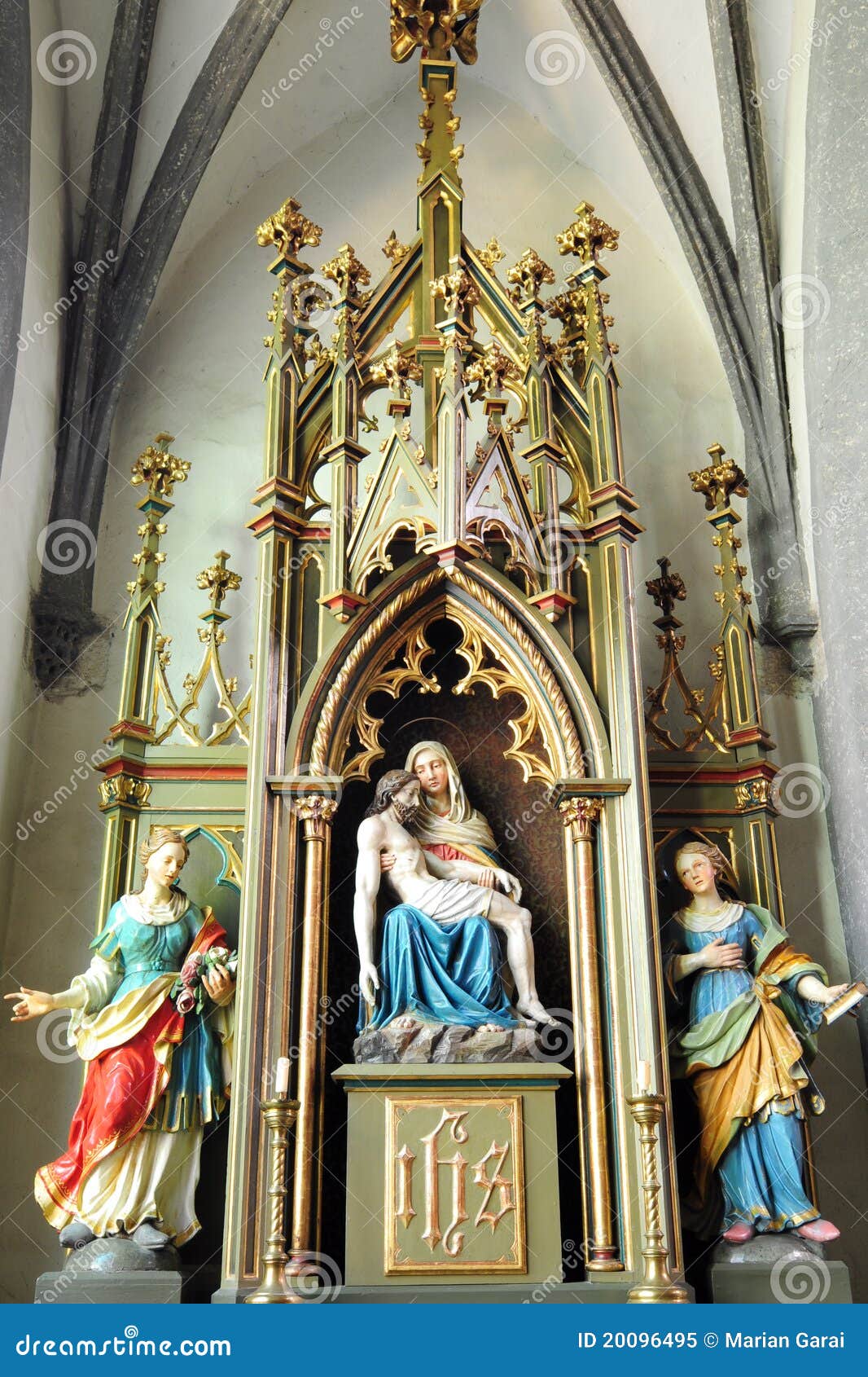 Pieta - Mary and Jesus stock image. Image of altar, christianity - 20096495