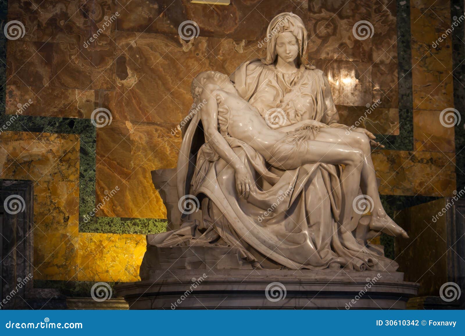 Pieta editorial photography. Image of church, catholic - 30610342