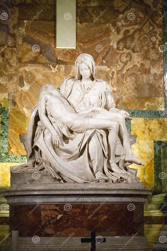 Pieta sculpture editorial image. Image of renown, sculptured - 17478575