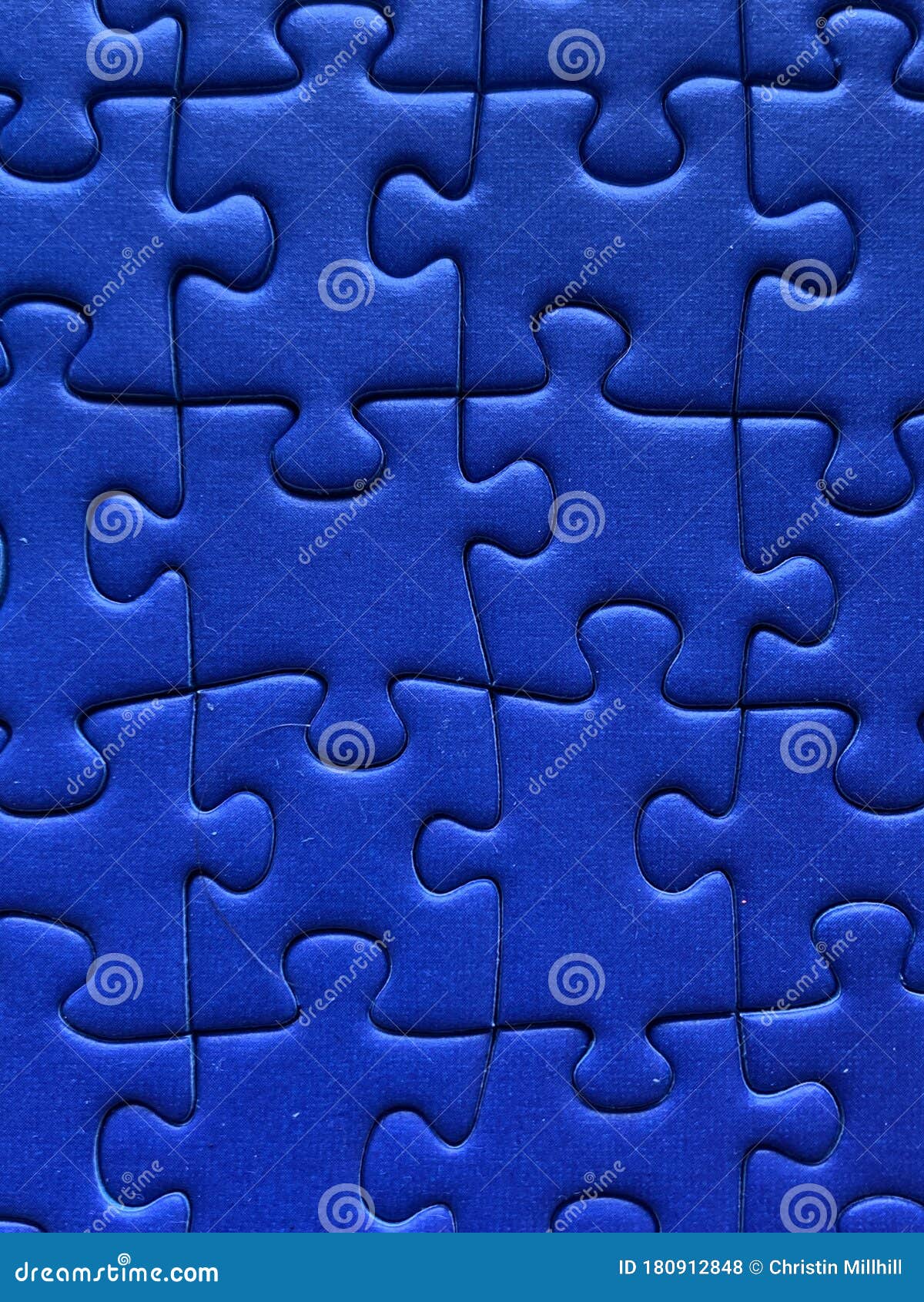 Piezas De Rompecabezas Azules Foto de archivo - Imagen de pedazo ...